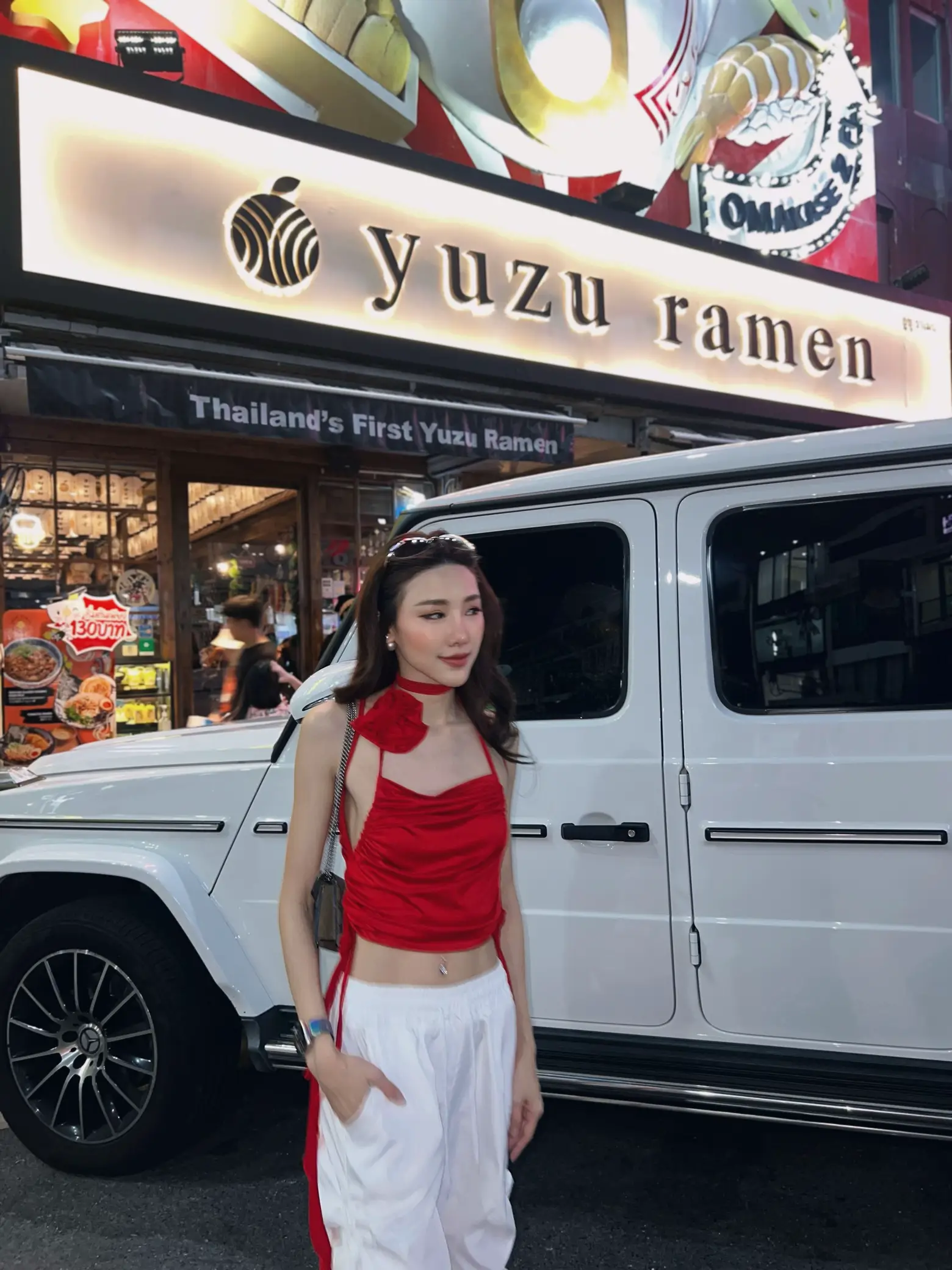 Outfit Idea หลักร้อย เพิ่มความเก๋ด้วยจิวสะดือ | แกลเลอรีที่โพสต์โดย 𝗬𝗔𝗠 | Lemon8