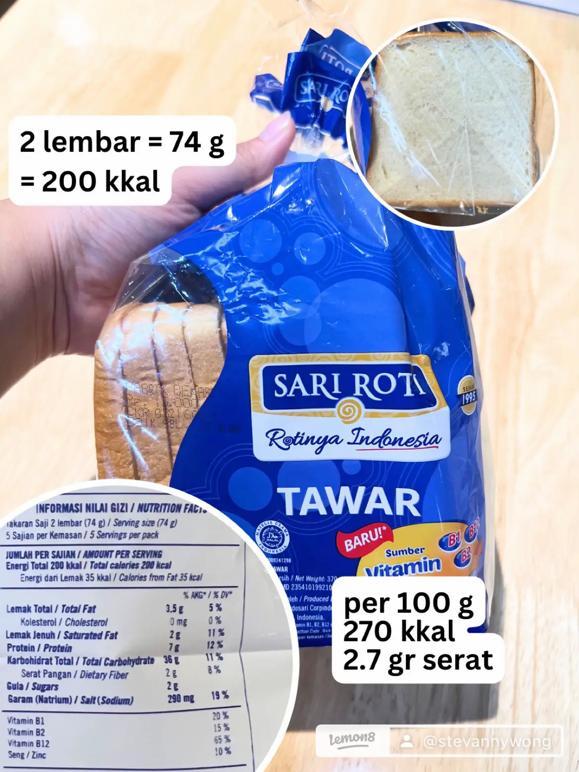 CEK DISINI‼️ROTI MANA YANG PALING BAGUS BUAT DIET?? | Galeri diposting oleh Stevanny Wong | Lemon8