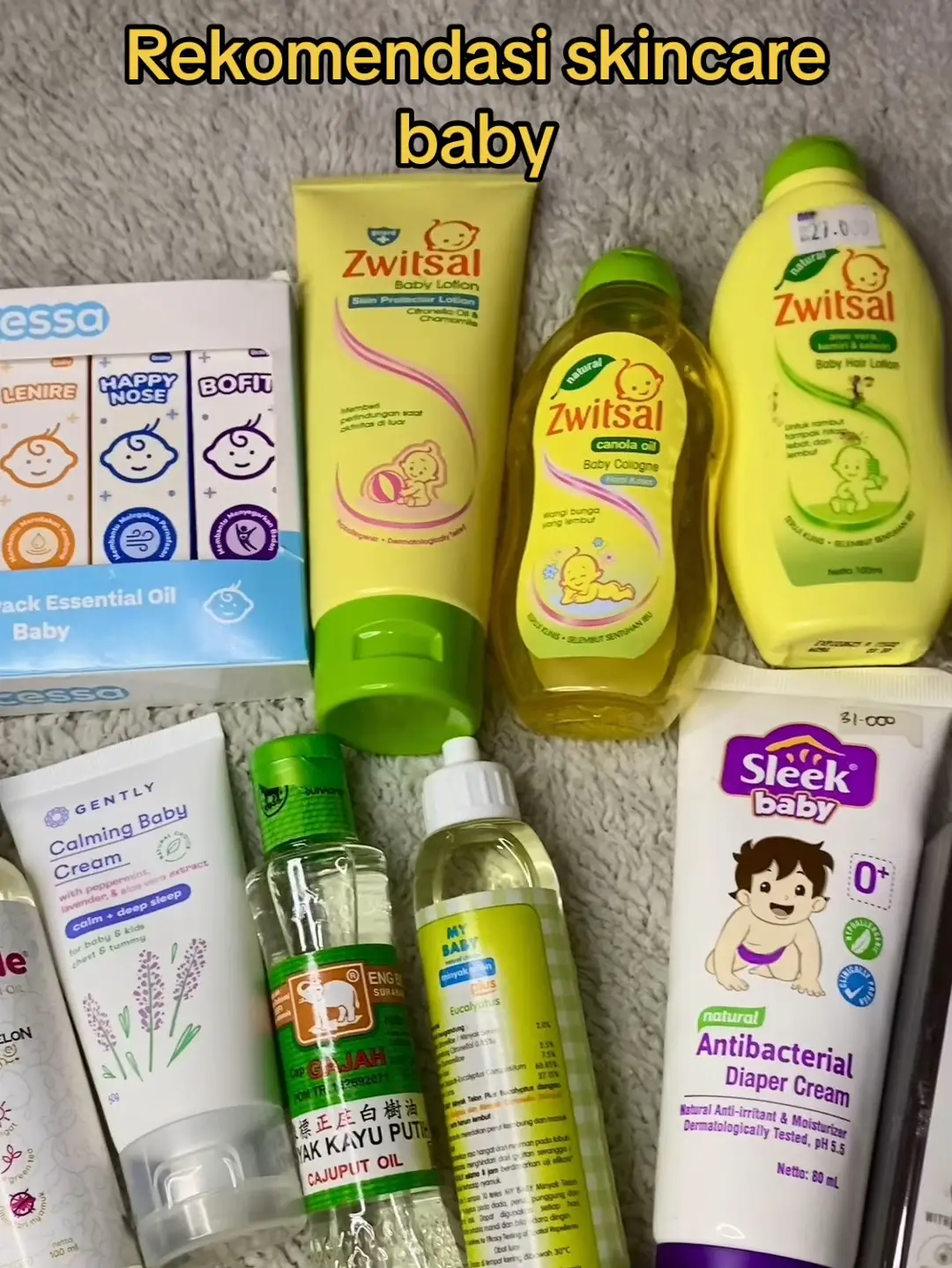 rekomendasi skincare baby anti mubazir | Video diterbitkan oleh mom of two | Lemon8