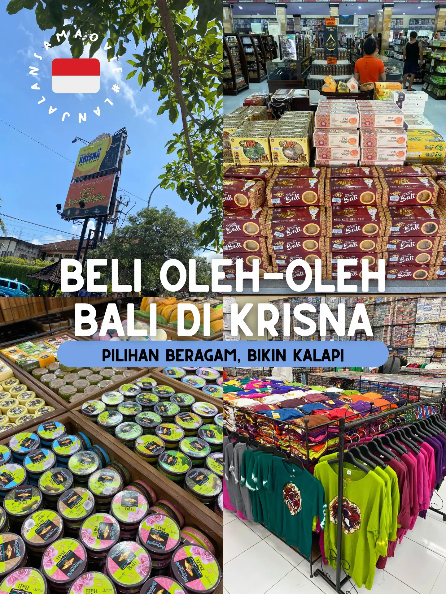🛍️ Beli Oleh-oleh Bali di Krisna, SUPER LENGKAP! 🤩 | Galeri diposting oleh Giannisa Ovie | Lemon8