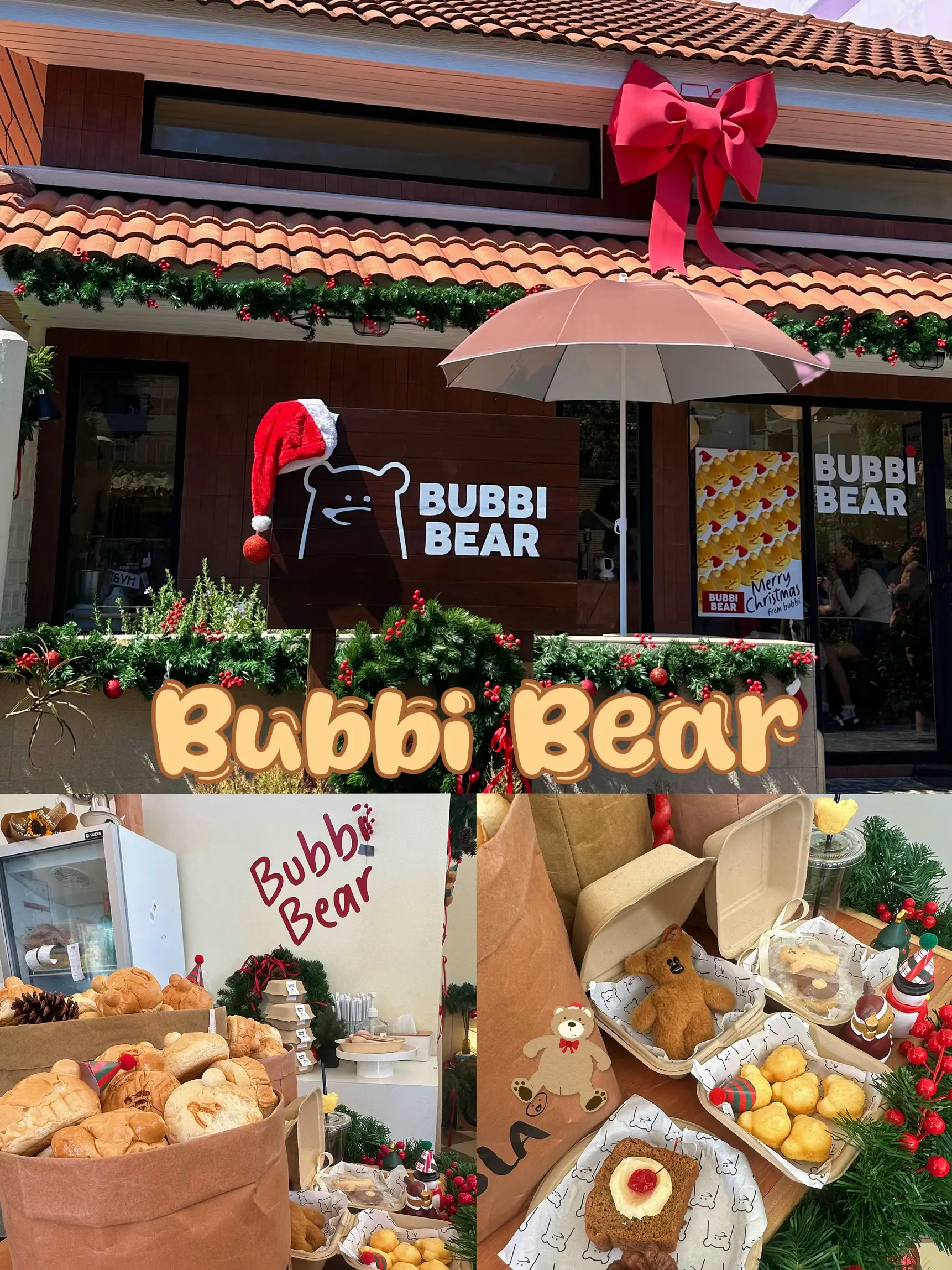 Bubbi Bear 🧸 คาเฟ่น้อนหมี ย่านรัชดา 🎄🥐🍞 | แกลเลอรีที่โพสต์โดย Jubby jub ...