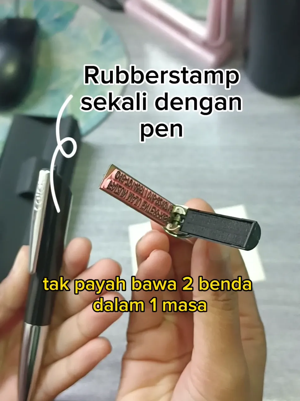 Rubberstamp 2in1 | Video diterbitkan oleh NTS PRINTING | Lemon8