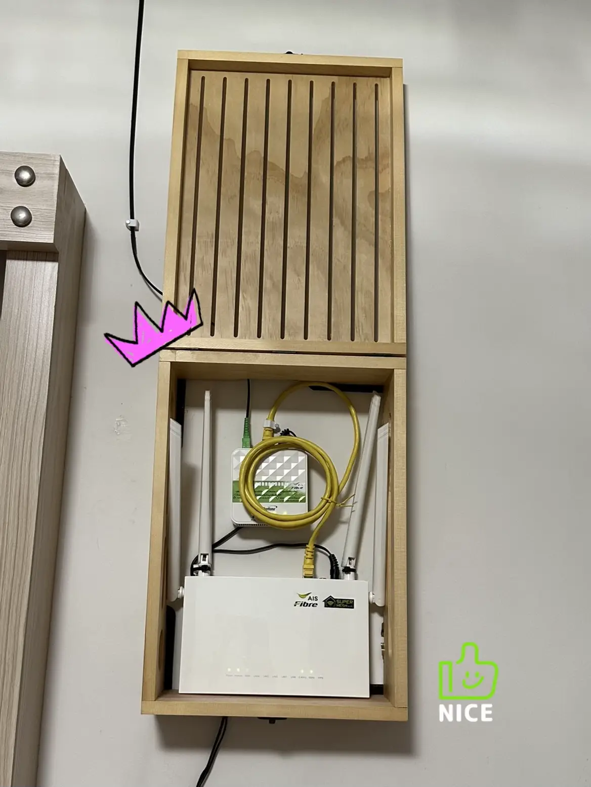 เก็บ Router WiFi ยังไงให้บ้านดูมินิมอลขึ้น | แกลเลอรีที่โพสต์โดย ...