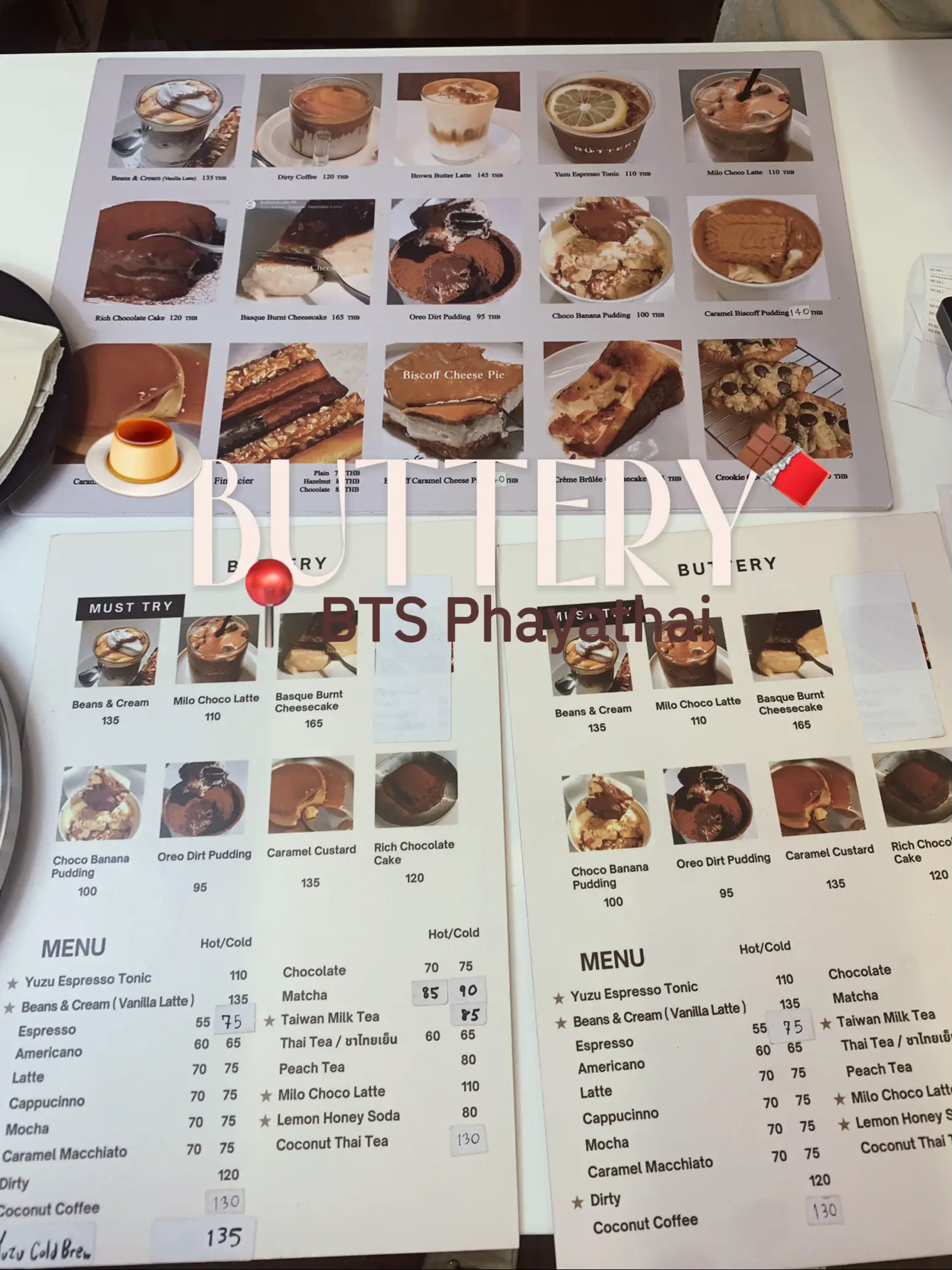 Buttery Cafe คาเฟ่ลับย่านพญาไท🫶🏻 | แกลเลอรีที่โพสต์โดย Namnadaa | Lemon8