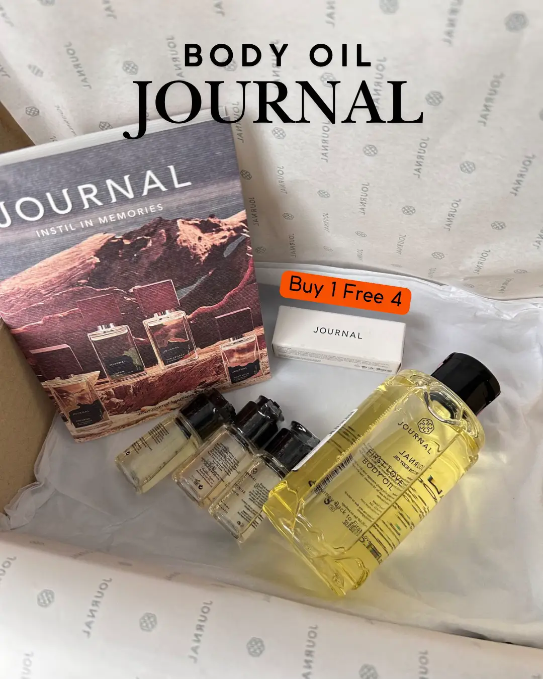 Journal body oil ซื้อ 1 แถม 4 !!! | แกลเลอรีที่โพสต์โดย จะสวยแล้วนะ ...