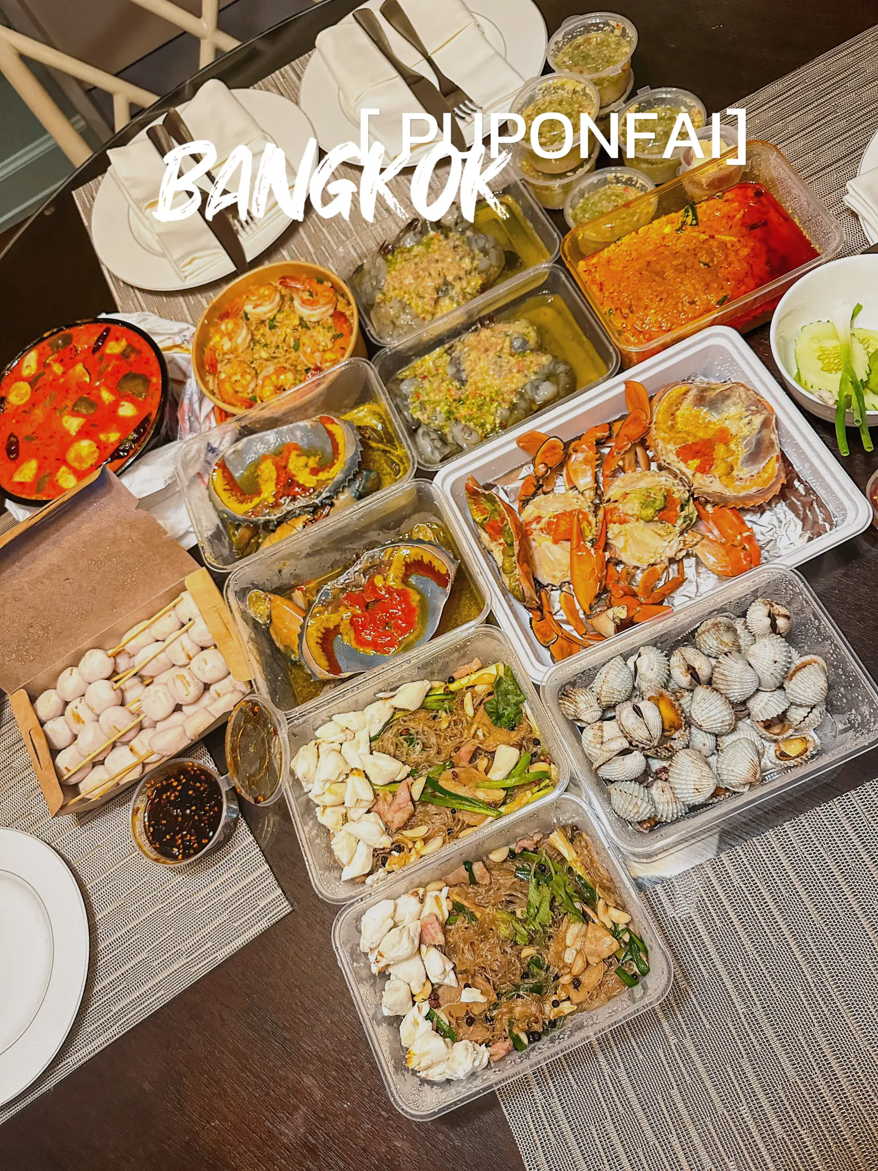 SEAFOOD IN BANGKOK - ปูพ่นไฟ puponfai | Gallery posted by Sgfoodtrekkers | Lemon8
