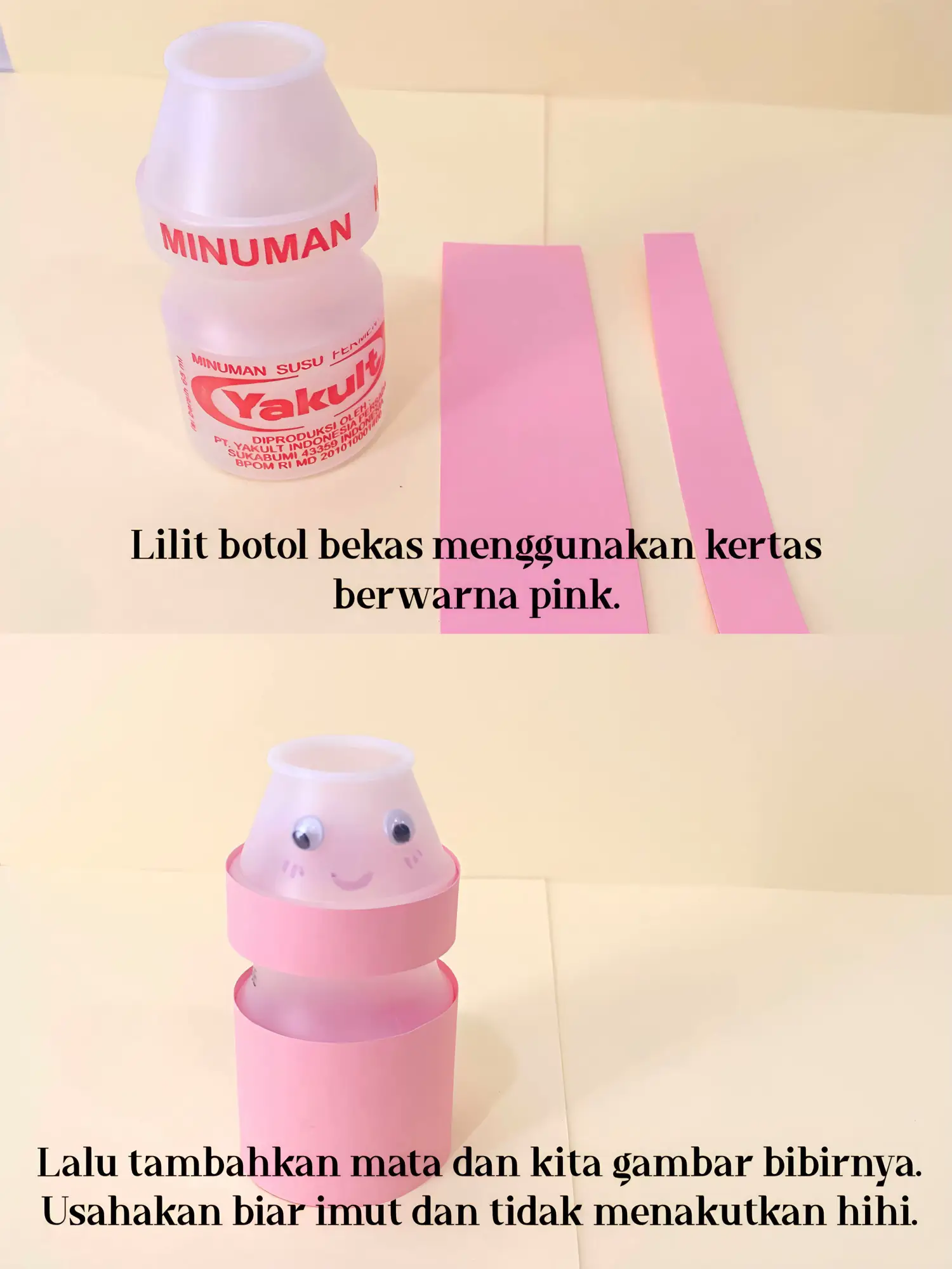 DIY Kreasi Cantik Cuma Dari Kertas dan Botol Bekas | Galeri diposting ...