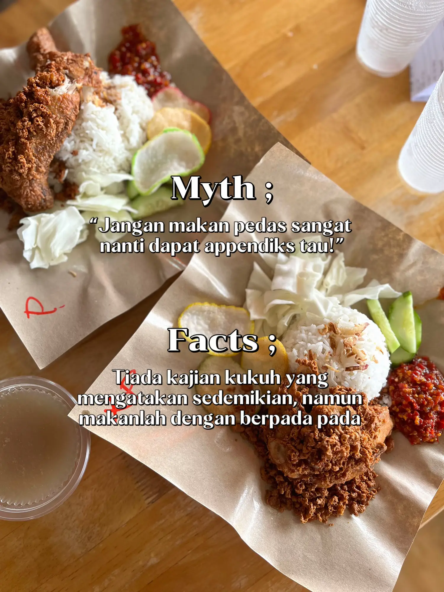 Eating MYTH • Jangan Percaya! | Galeri disiarkan oleh tyrascorner | Lemon8