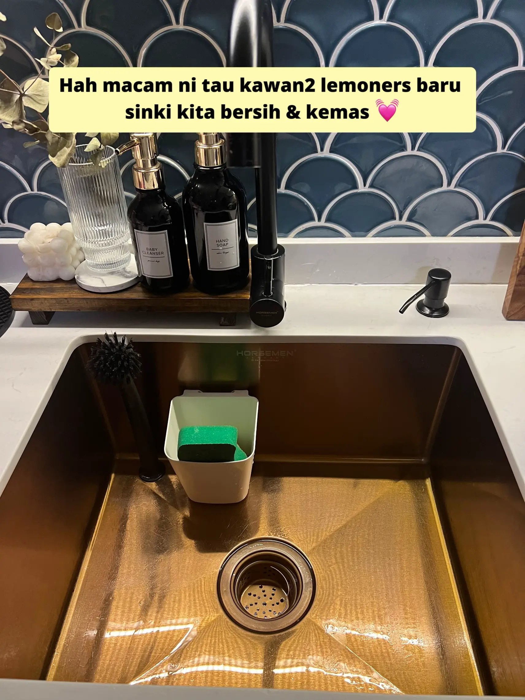 Baru Mak Mentua Sayang Korang Pandai Cuci Pinggan💓 | Galeri disiarkan ...