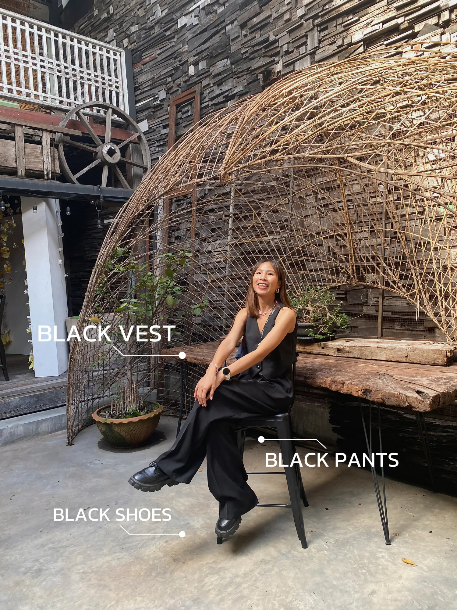OOTD 158 cm. girl All Black in Summer | แกลเลอรีที่โพสต์โดย Anastrik ...