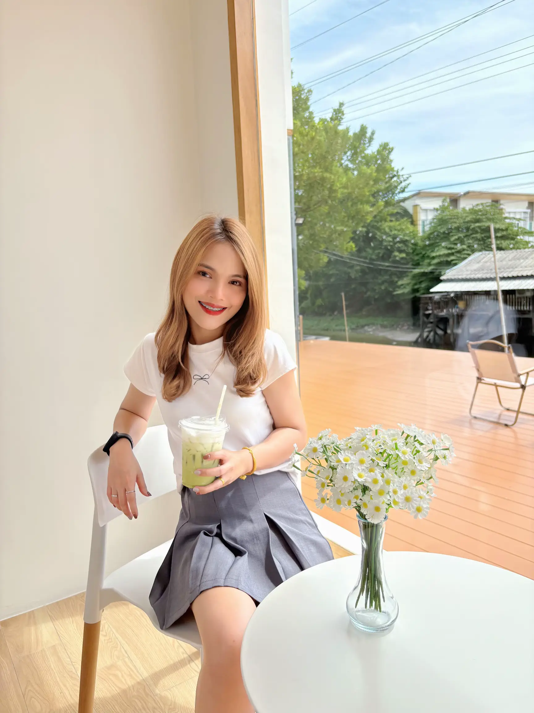 คาเฟ่ลับ ย่านนนทบุรี 📍🚘 | แกลเลอรีที่โพสต์โดย 𝗣𝗣𝗞. ̈ | Lemon8