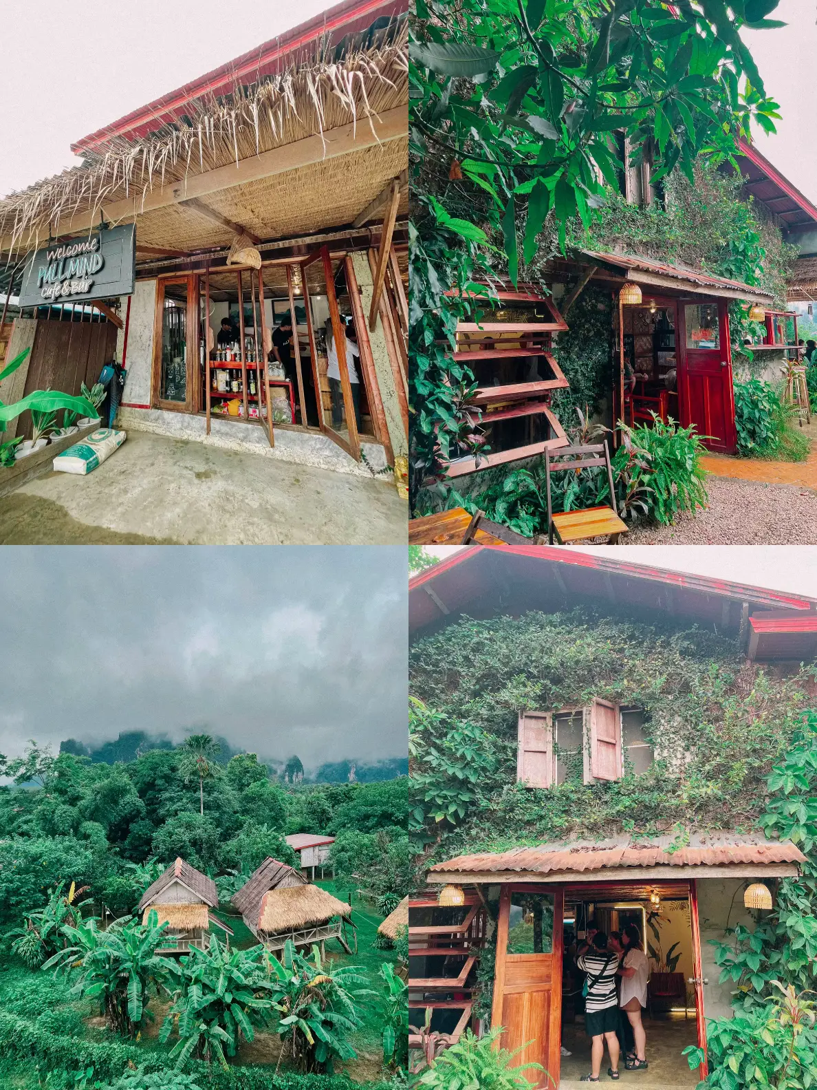 เที่ยวคาเฟ่ วังเวียง | Pull mind cafe | แกลเลอรีที่โพสต์โดย Kaethw | Lemon8