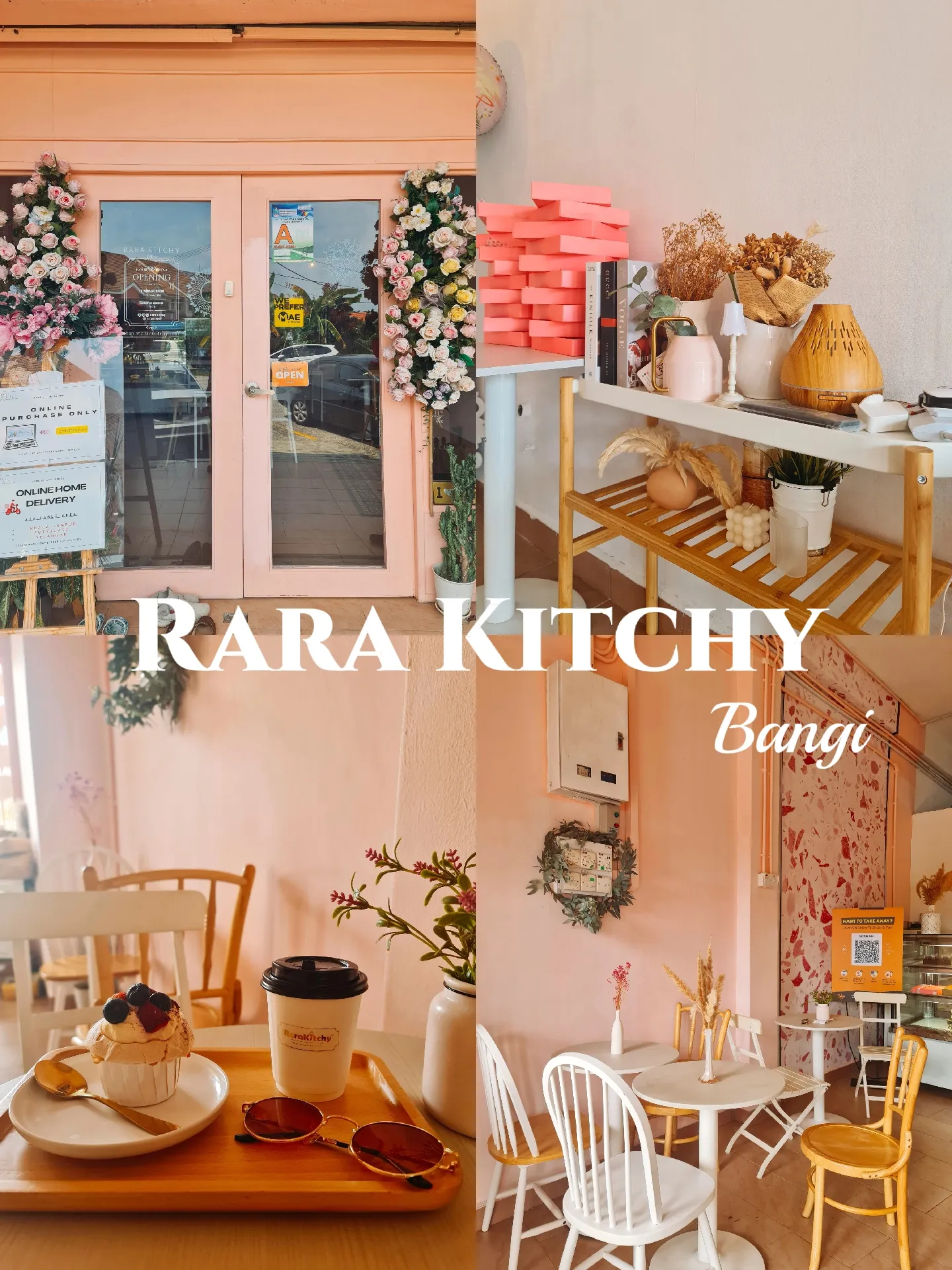 AESTHETIC CAFE in Bangi / Kajang area | Galeri disiarkan oleh Misa ʕ •ᴥ•ʔゝ☆ | Lemon8