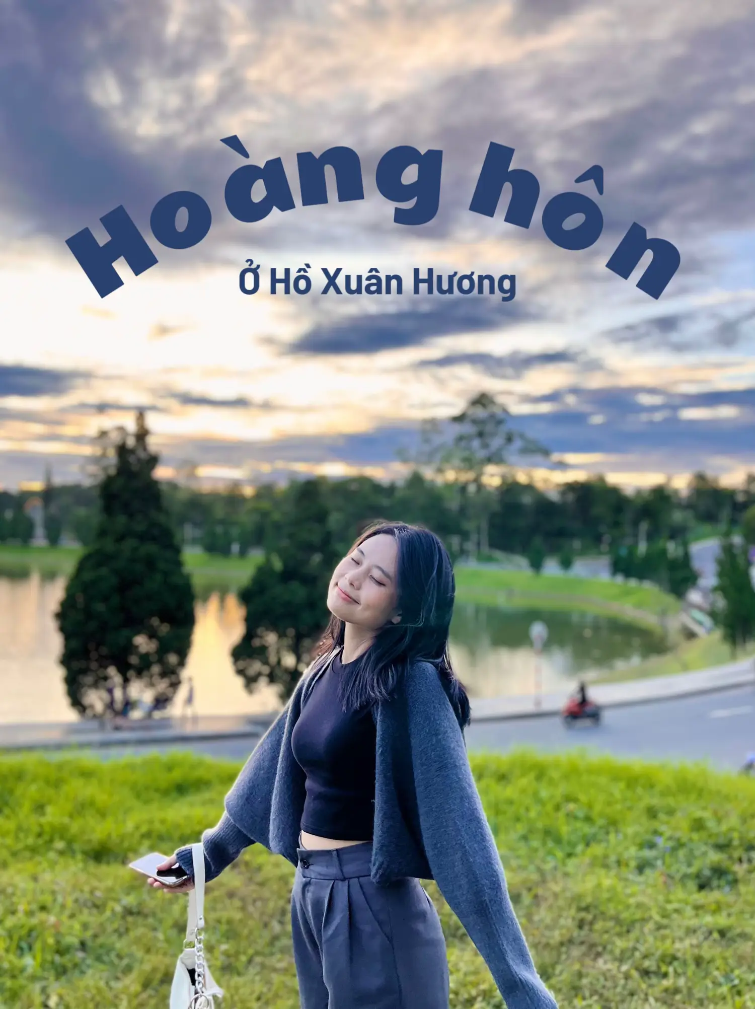 Hoàng hôn ở Hồ Xuân Hương Đà Lạt | Bộ sưu tập do Ngọc Linh đăng | Lemon8