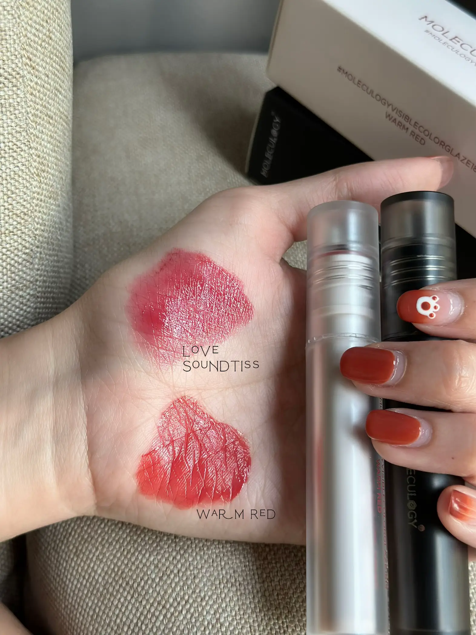 MOLECULOGY VISIBLE COLOR GLAZE LIP TINT | แกลเลอรีที่โพสต์โดย oil-chan ...