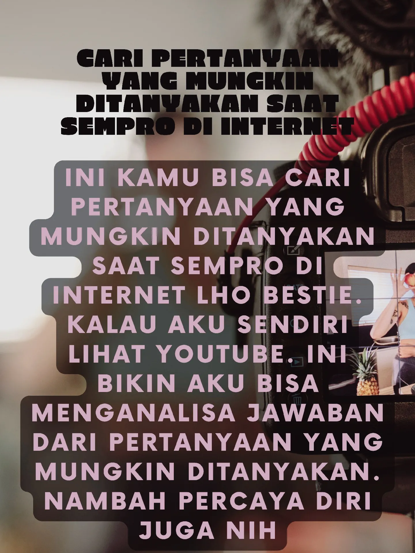 PERSIAPAN SEMPRO ALA AKU, CEK! | Galeri diposting oleh Your_Happy_Jar | Lemon8