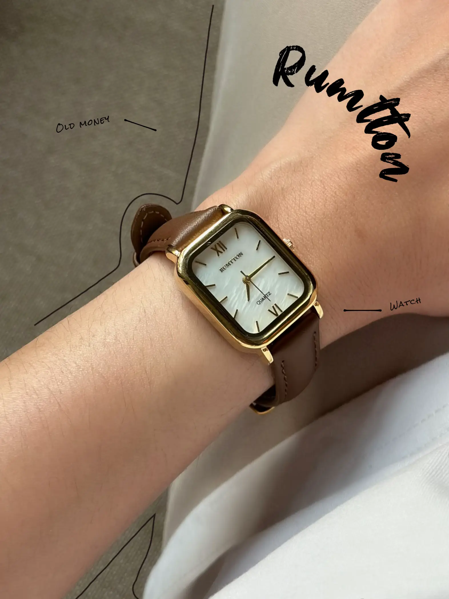 Rumtton : นาฬิกาแบรนด์เกาหลี | แกลเลอรีที่โพสต์โดย oil-chan | Lemon8