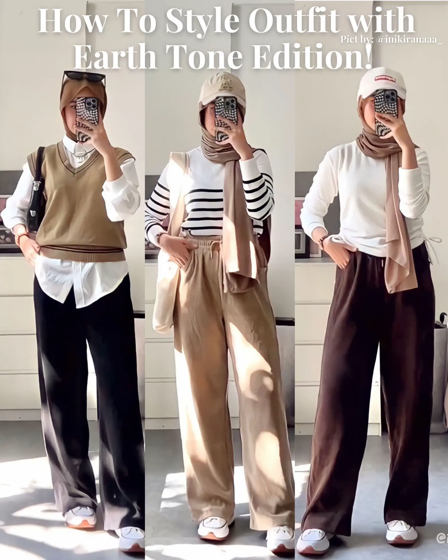 How to Style Outfit with Earth Tone Edition! | Galeri diposting oleh ...