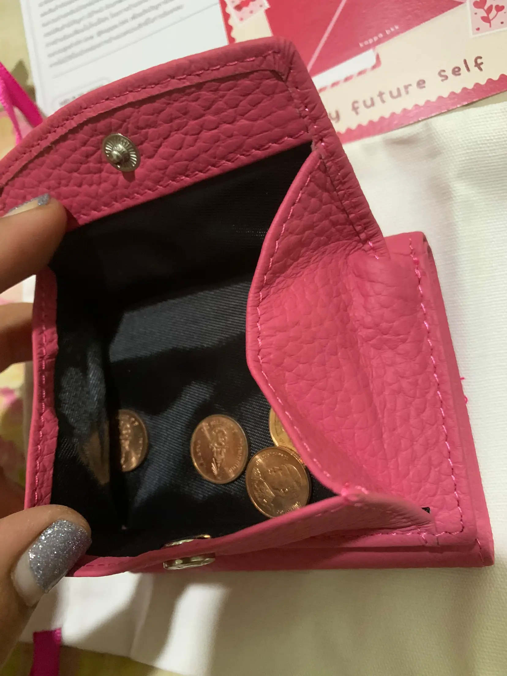 กระเป๋าตังค์ kappa Emma wallet👜♥️ | แกลเลอรีที่โพสต์โดย Namwan | Lemon8