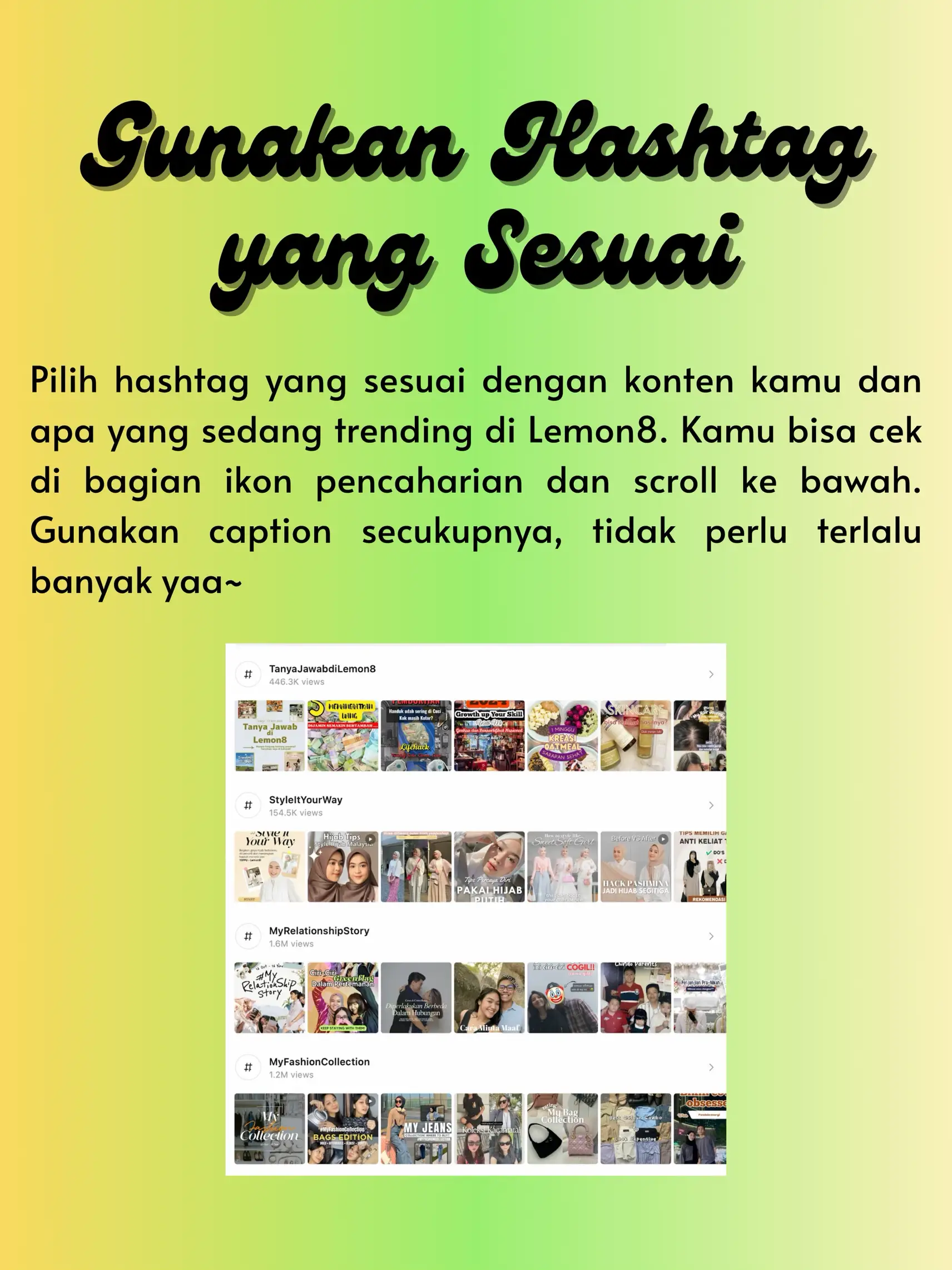 Masih bingung bikin caption? Yuk cek di sini! | Galeri diposting oleh Lemon8_ID | Lemon8