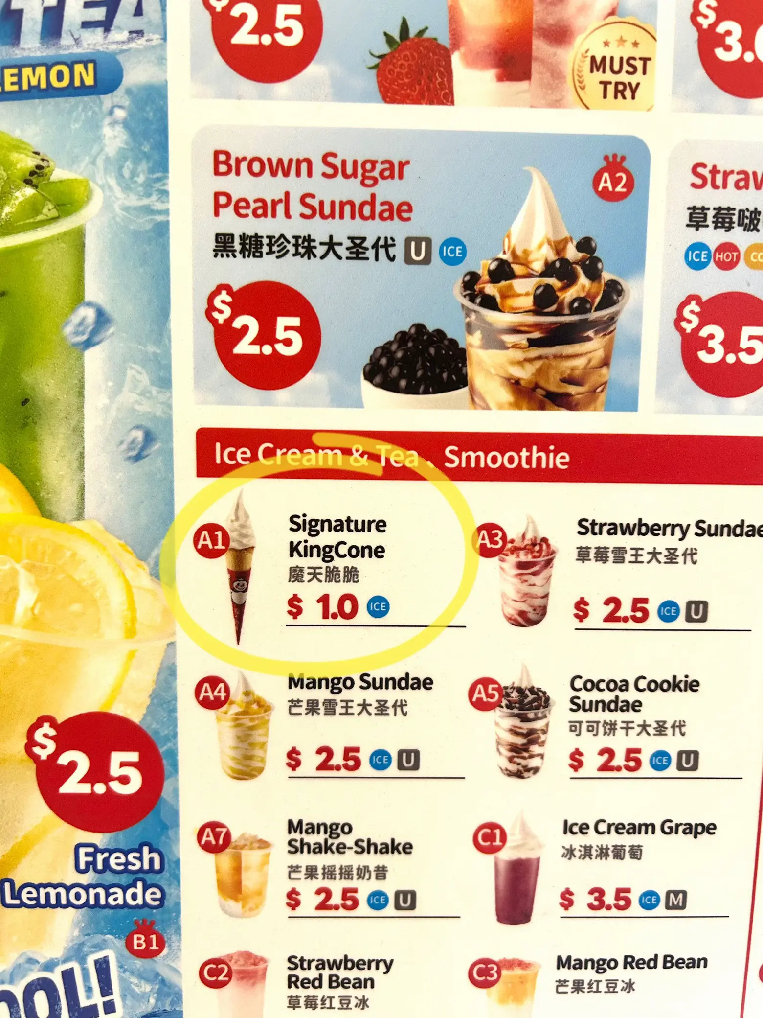 $1 Ice Cream?! SUCH A STEAL 🤩🫶🏼 | Gallery posted by TFC🥘 | Lemon8