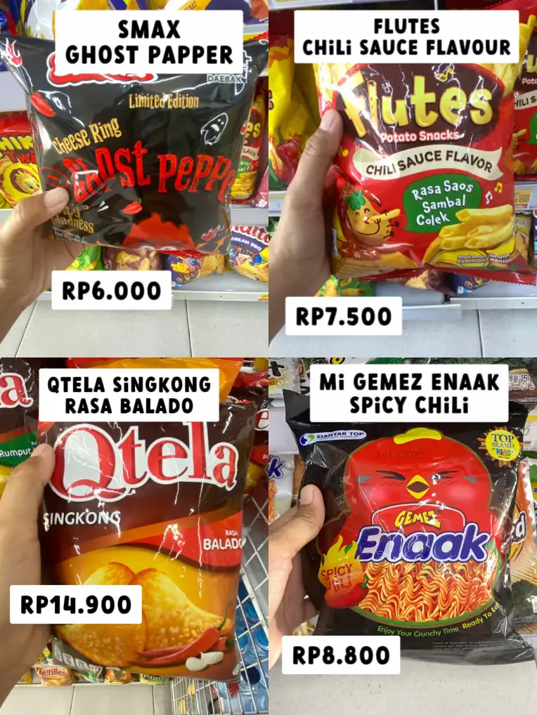 [Save] Rekomendasi Jajanan Pedas di Indomaret‼️ | Galeri diposting oleh ...