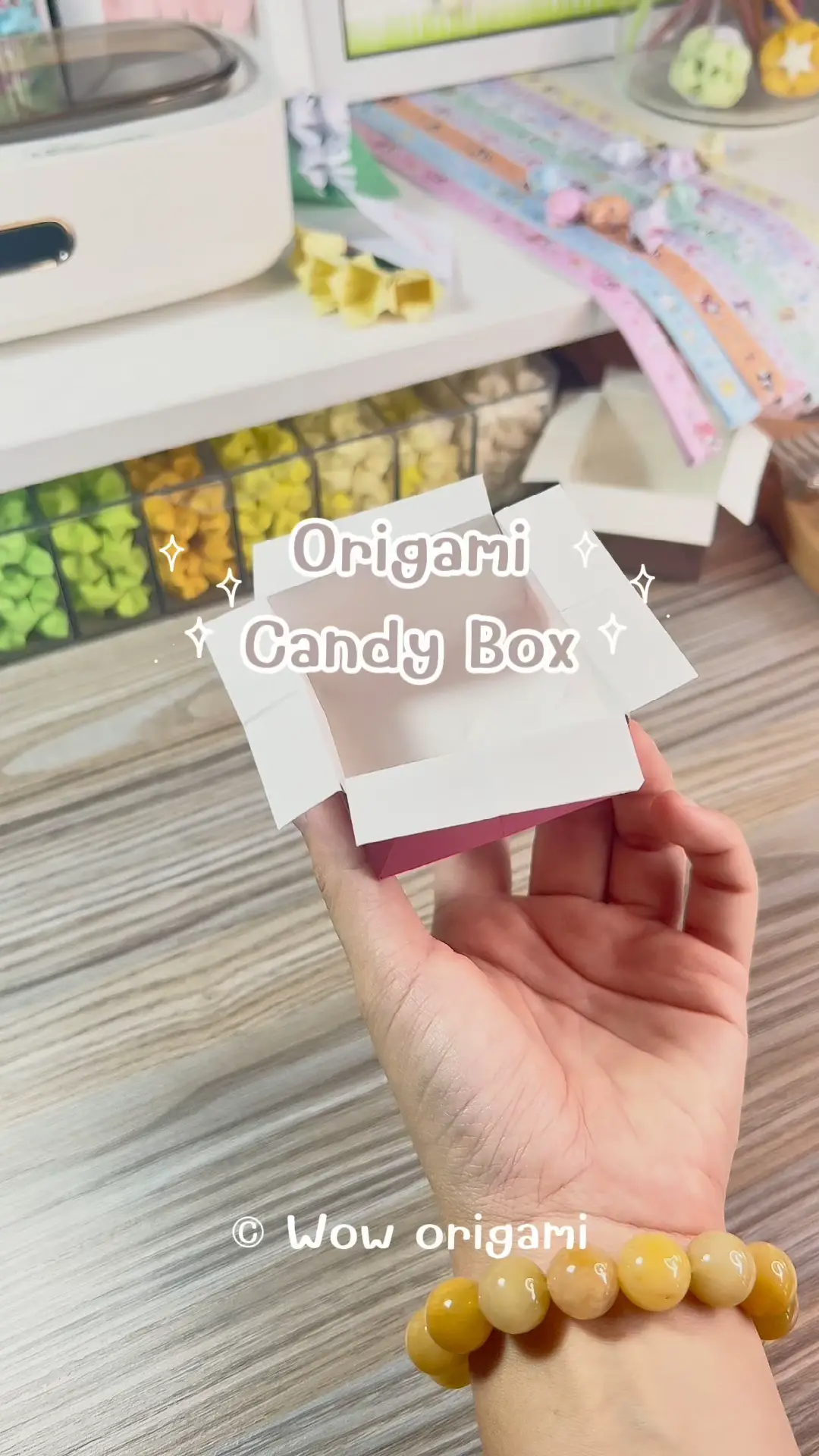 Origami candy box😍 | วิดีโอที่เผยแพร่โดย Wow Origami | Lemon8