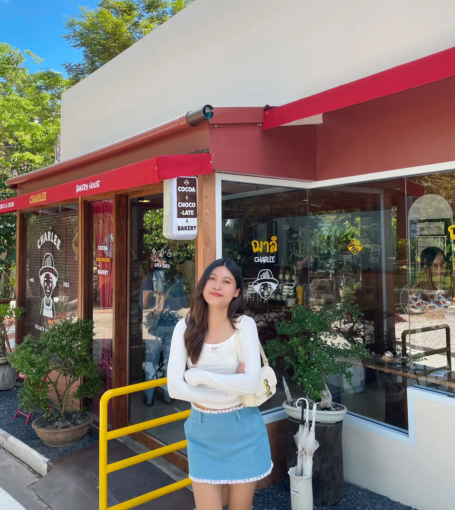 charlee choco & cocoa shop คาเฟ่ | แกลเลอรีที่โพสต์โดย ซินซิน🎀 | Lemon8