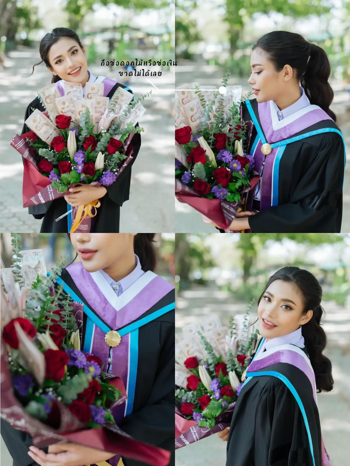 ขอทางให้บัณฑิตถ่ายรูปหน่อยค่ะ 👩🏻‍🎓 | แกลเลอรีที่โพสต์โดย Jutamas | Lemon8