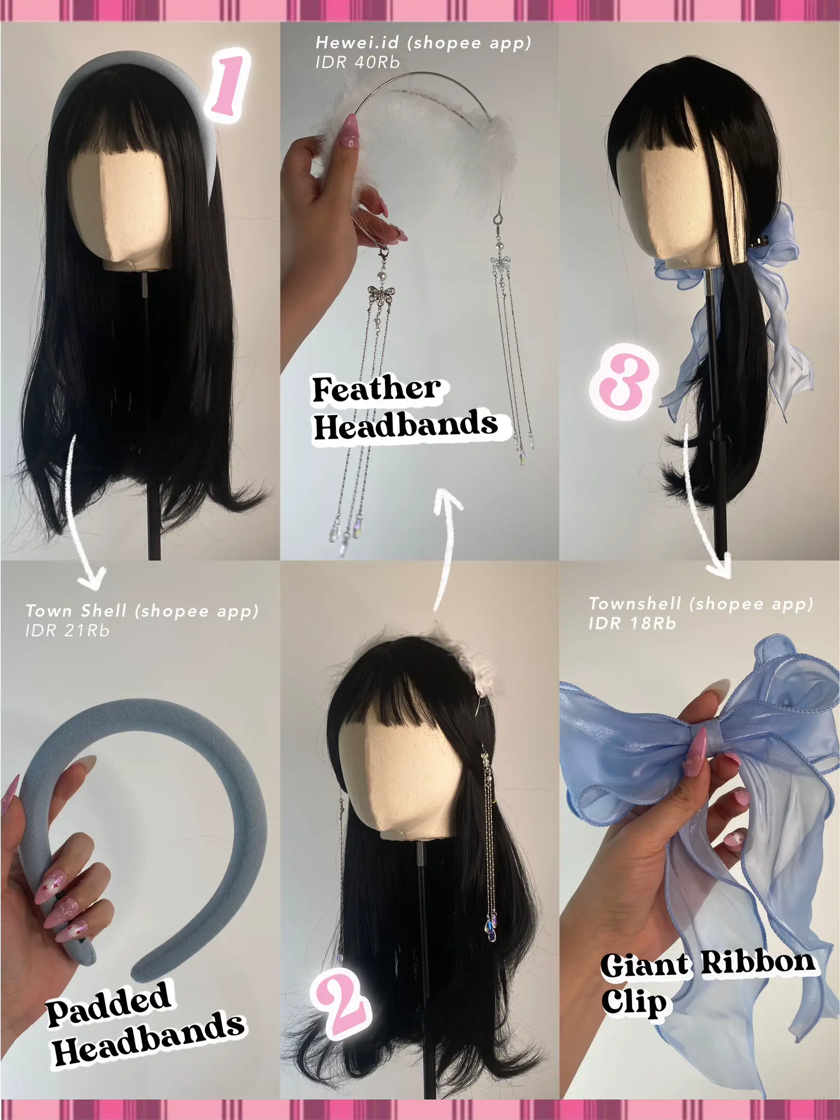 Ide Hair Styling Pakai Aksesoris Rambut | Galeri diposting oleh Angel ...