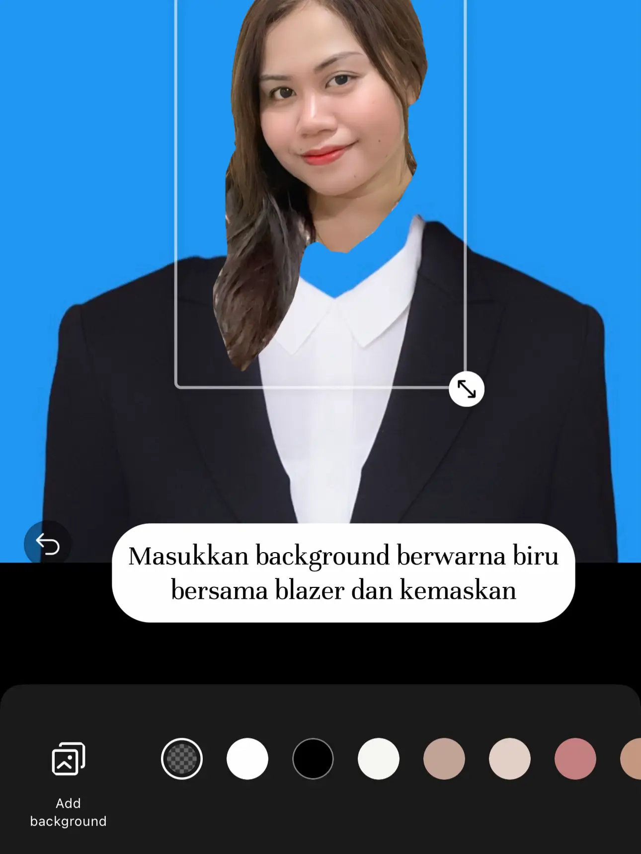 Edit Gambar Passport Pakai Blazer - Carian Lemon8