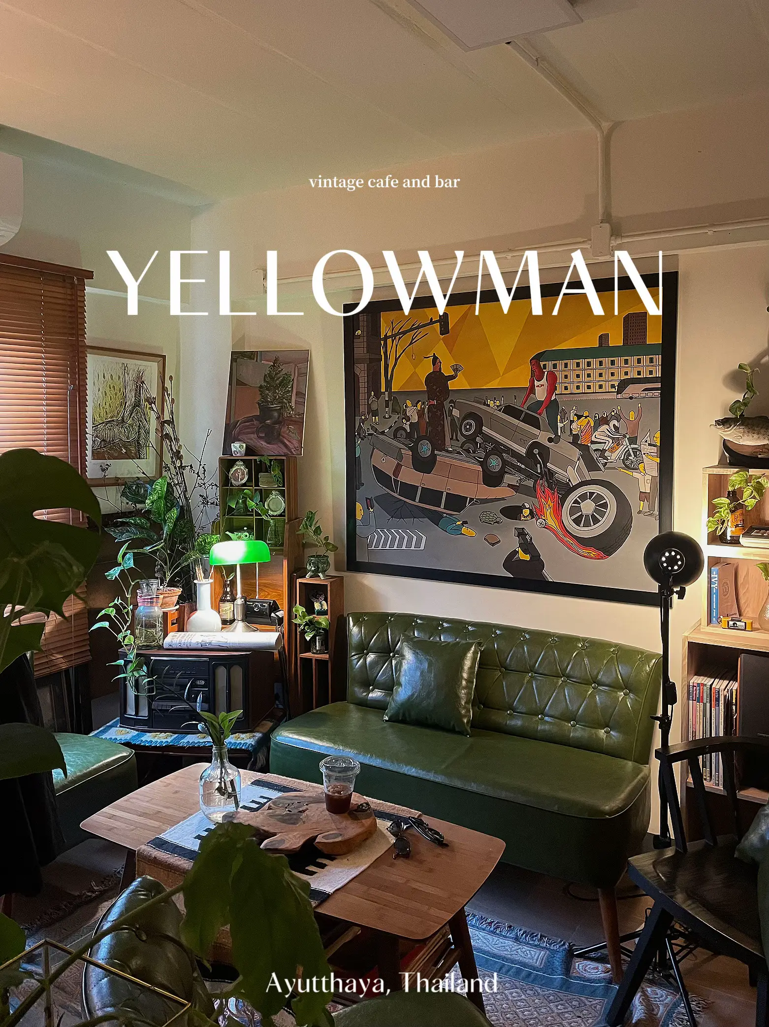 YELLOWMAN vintage cafe & bar | แกลเลอรีที่โพสต์โดย peangtawie | Lemon8
