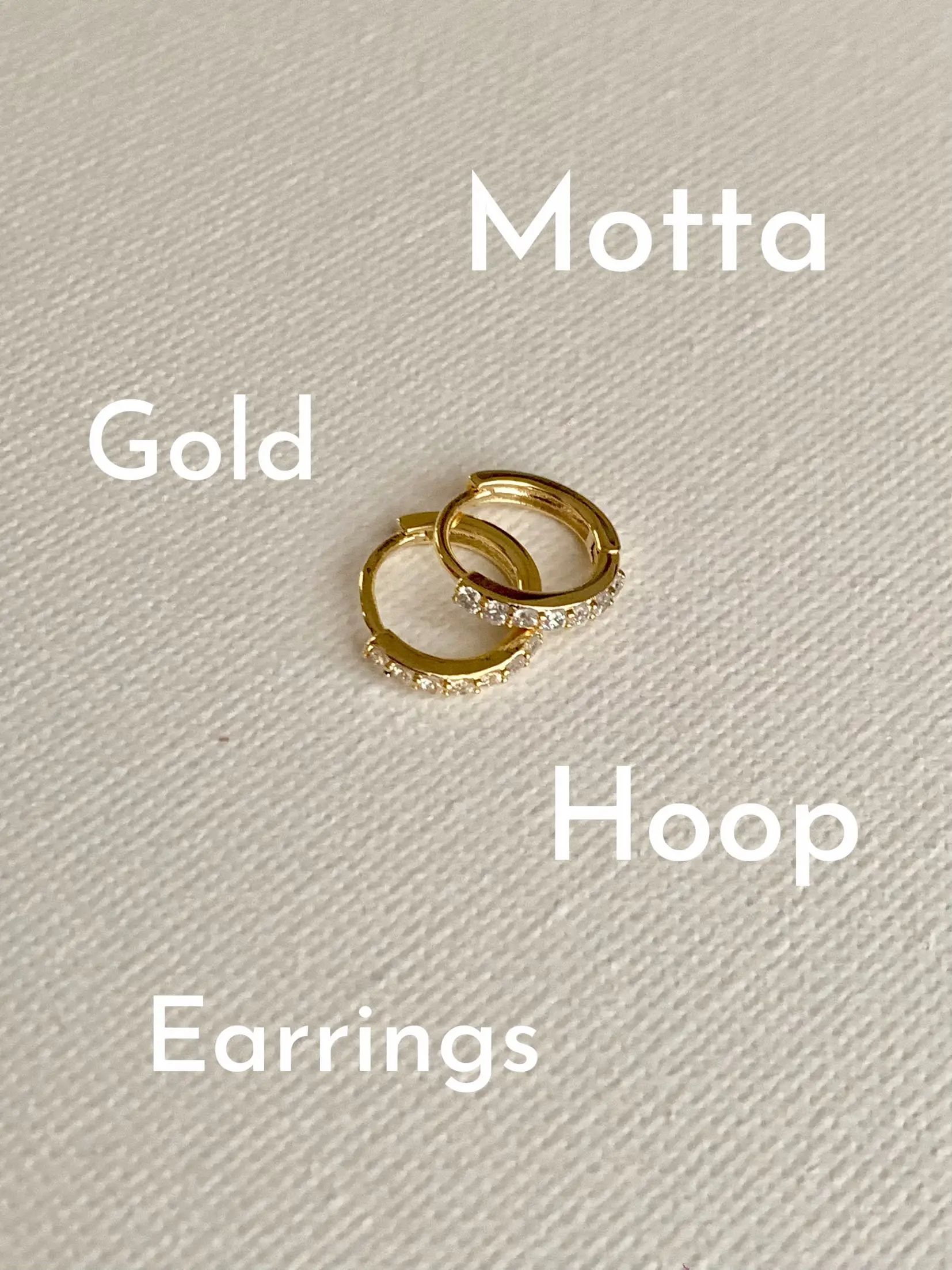 Motta Gold Hoop Earrings | แกลเลอรีที่โพสต์โดย Maylisa | Lemon8