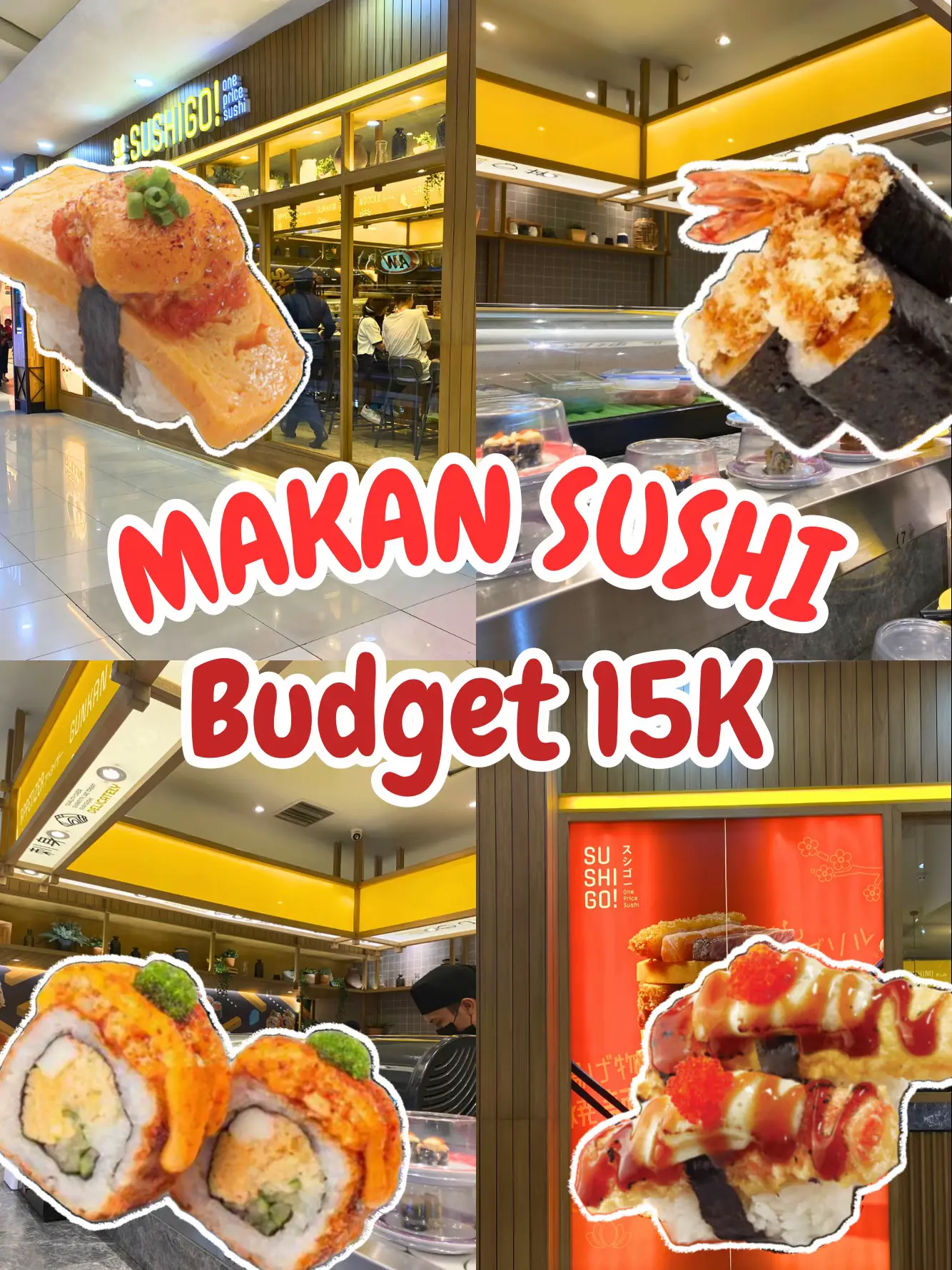 BISA MAKAN SUSHI 15K⁉️ | Galeri diposting oleh Fini | Lemon8