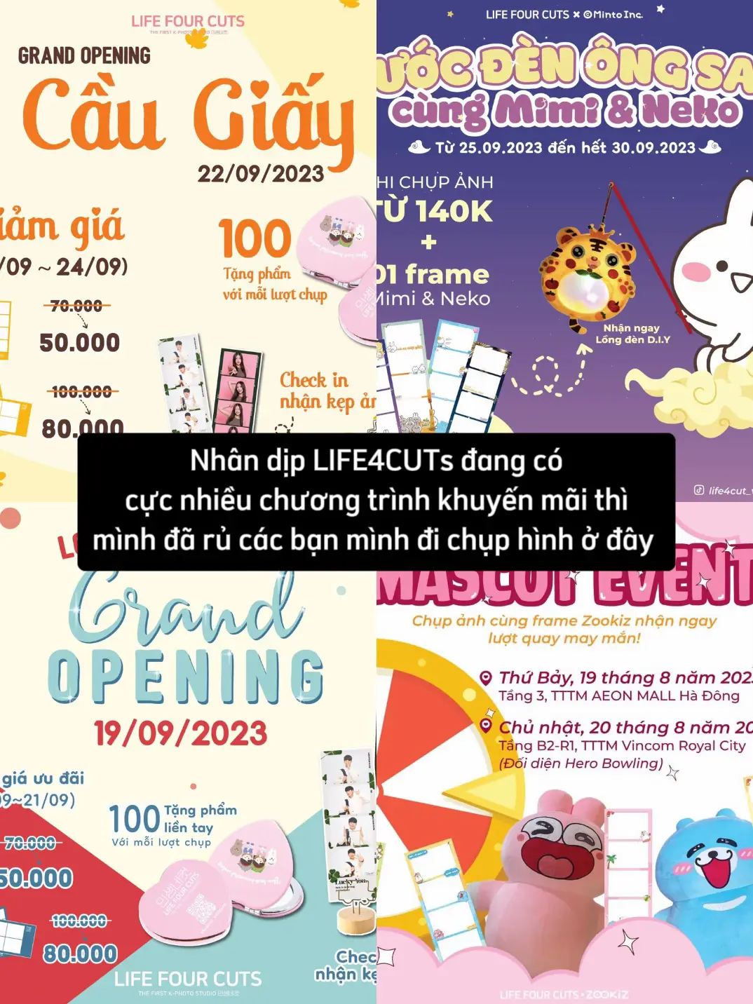 LIFE4CUTS | Photobooth chất lượng tới từ Hàn Quốc | Bộ sưu tập do Ngọc ...