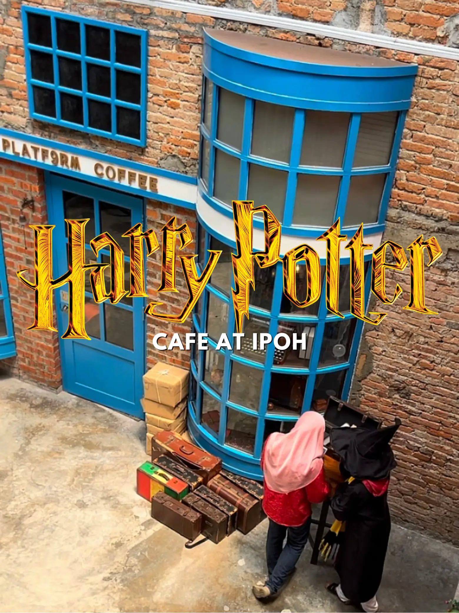 The Ipoh Harry Potter cafe, kn | Video diterbitkan oleh ɹıɐN ɐɥʇǝǝɹԀ | Lemon8