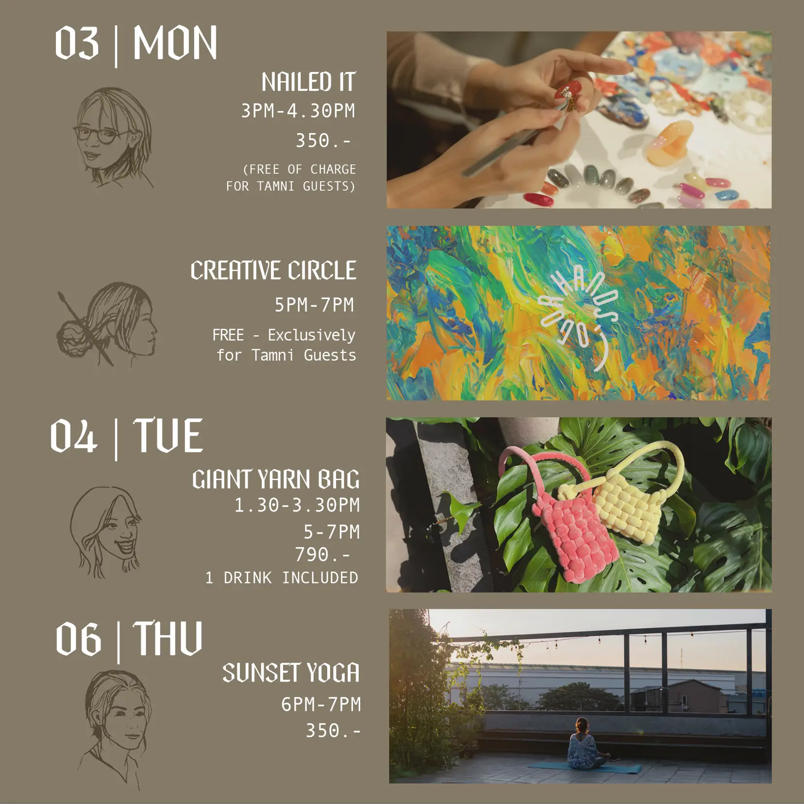 Taiban CAFE - July’s Workshops💡 | แกลเลอรีที่โพสต์โดย Taiban Cafe | Lemon8