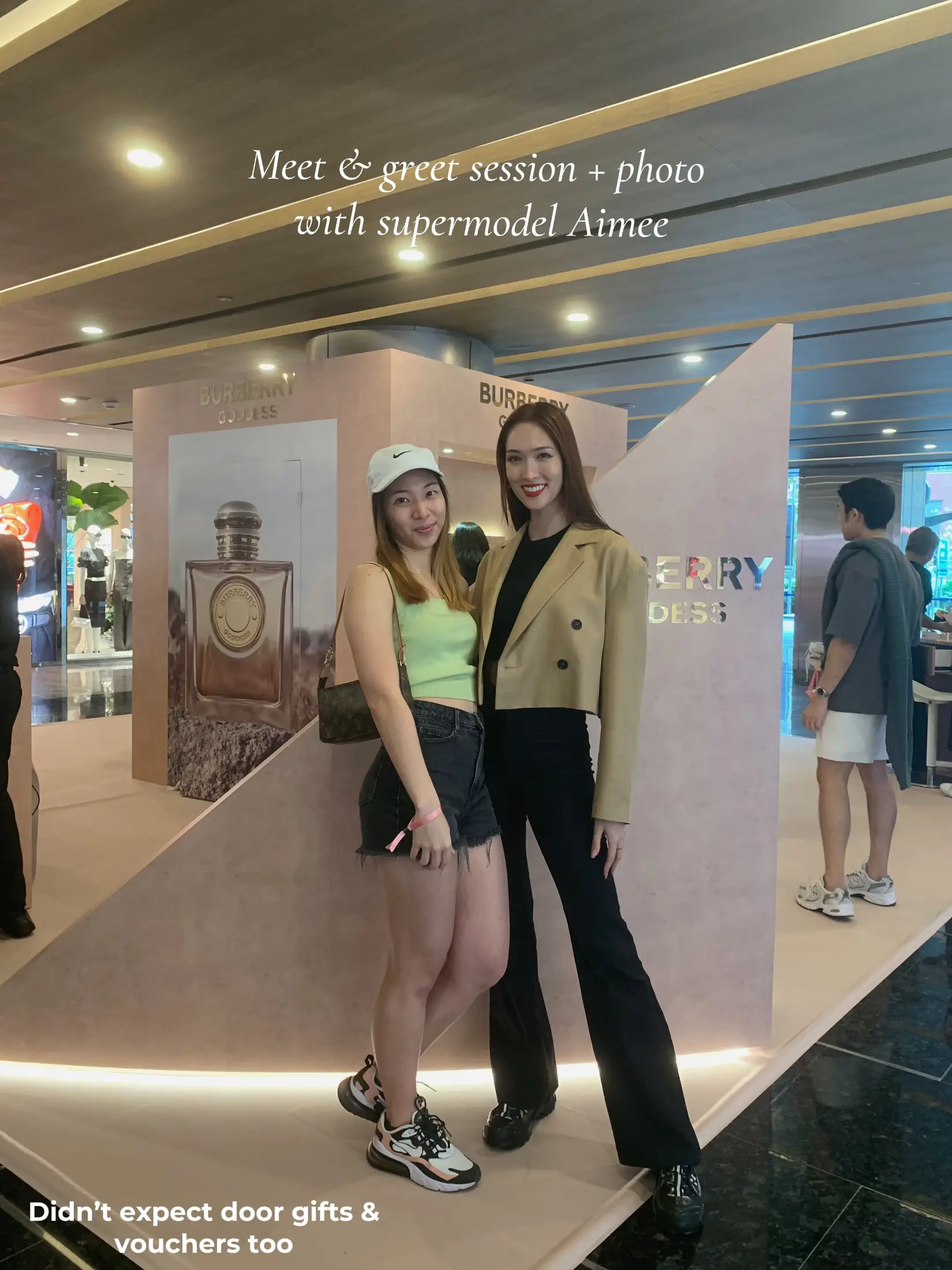 I met supermodel Aimee at Burberry masterclass 😍 | Gallery posted by _Wanderlustsoul | Lemon8