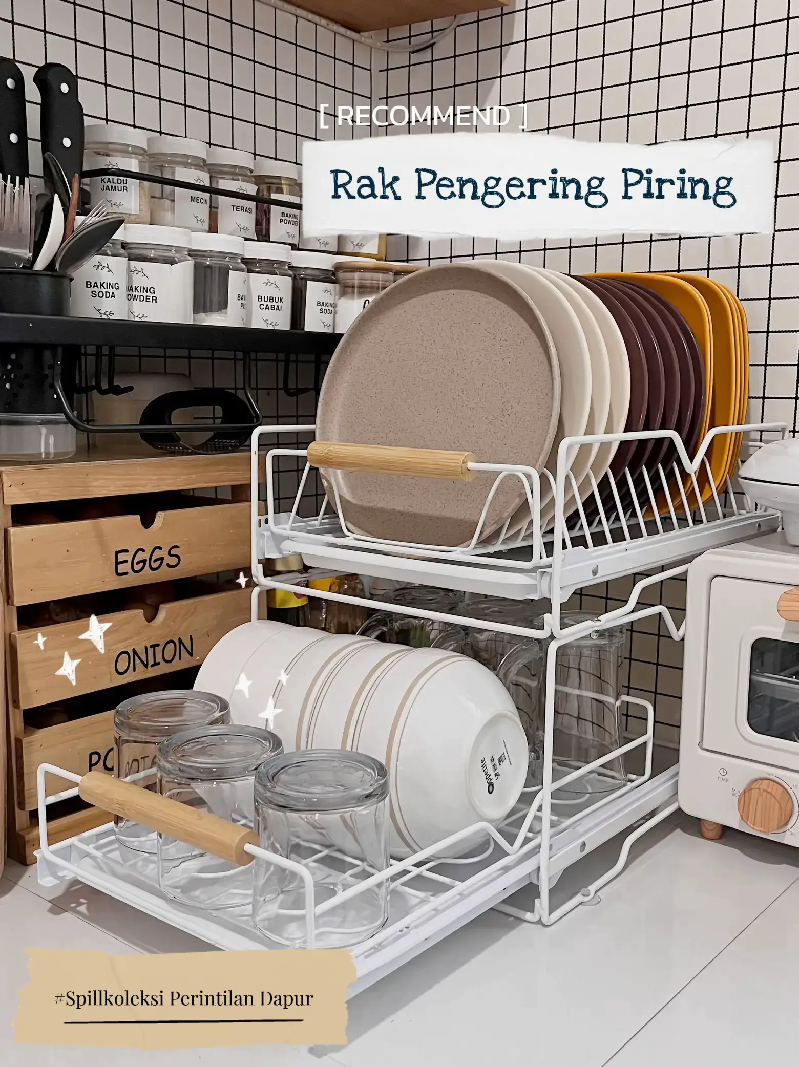 Rak Pengering Piring | Galeri diposting oleh Homunasha | Lemon8