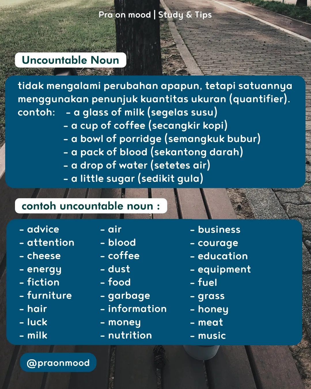 Noun? Apa itu? | Galeri diposting oleh BULAN | Lemon8