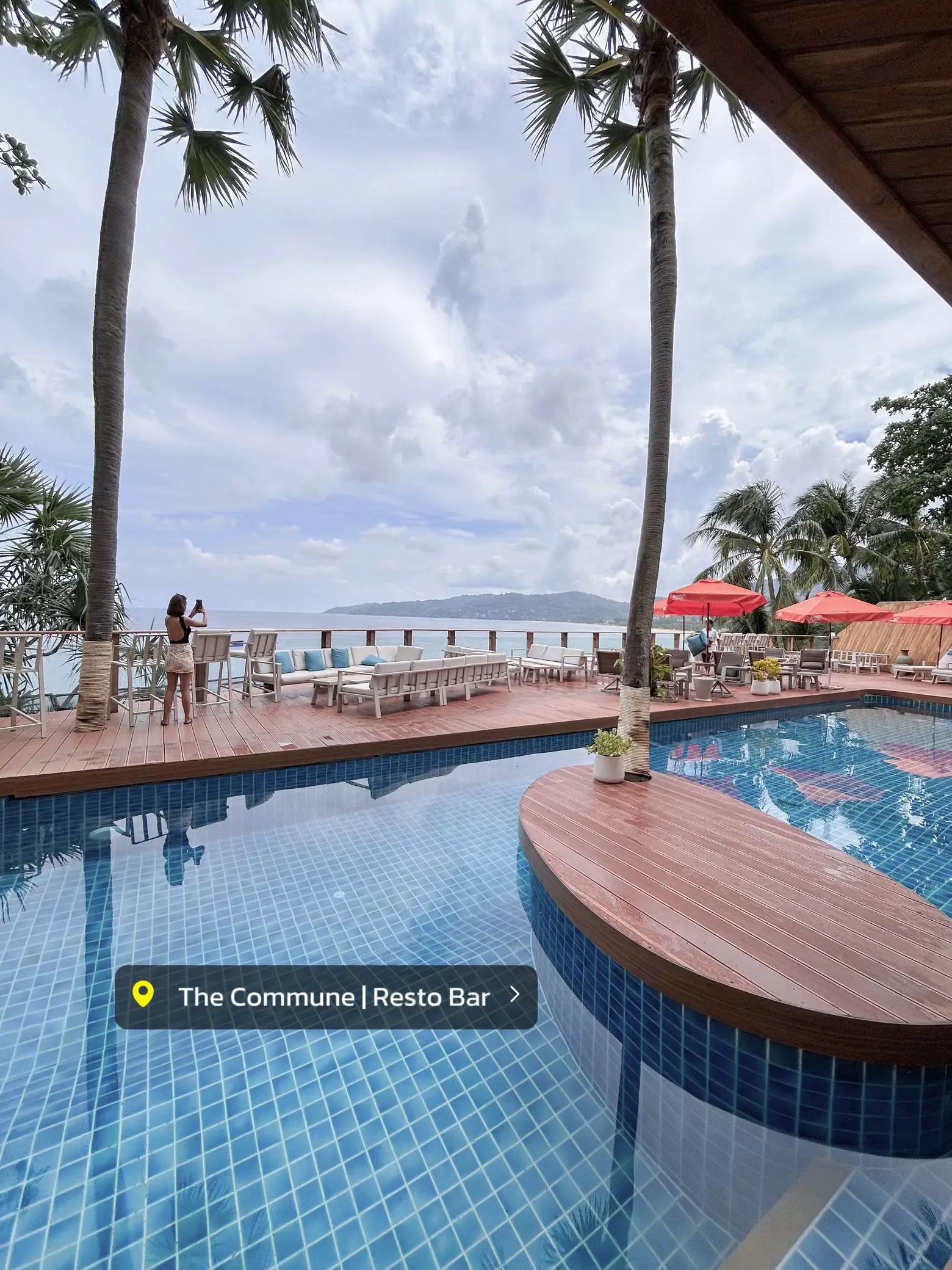 The commune terrace & bar คาเฟ่ภูเก็ตติดทะเลเปิดใหม่2024 | แกลเลอรีที่ ...