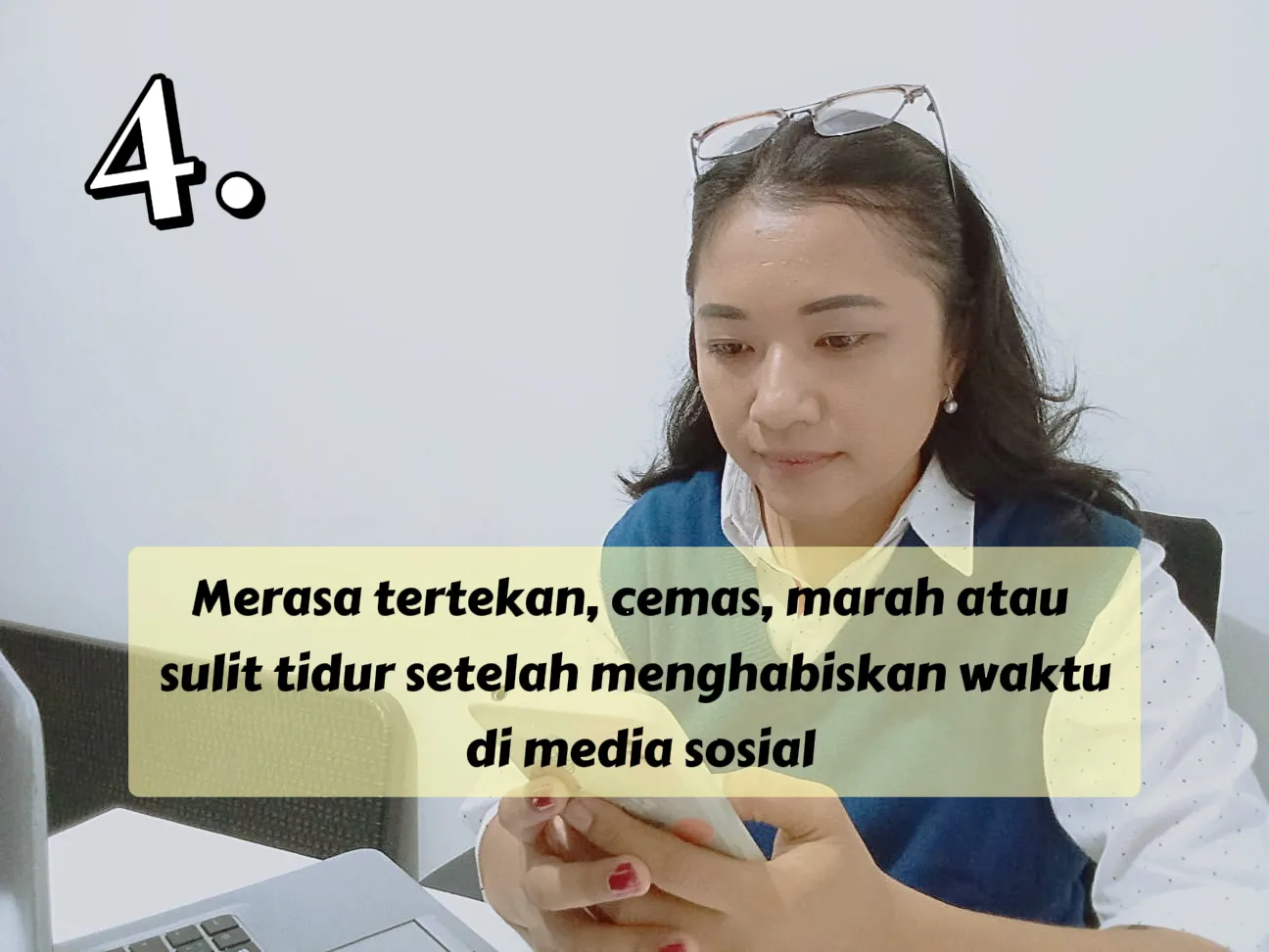 Kenali tanda kecanduan HP 📱📞 🚨 | Galeri diposting oleh Sarison sMg | Lemon8