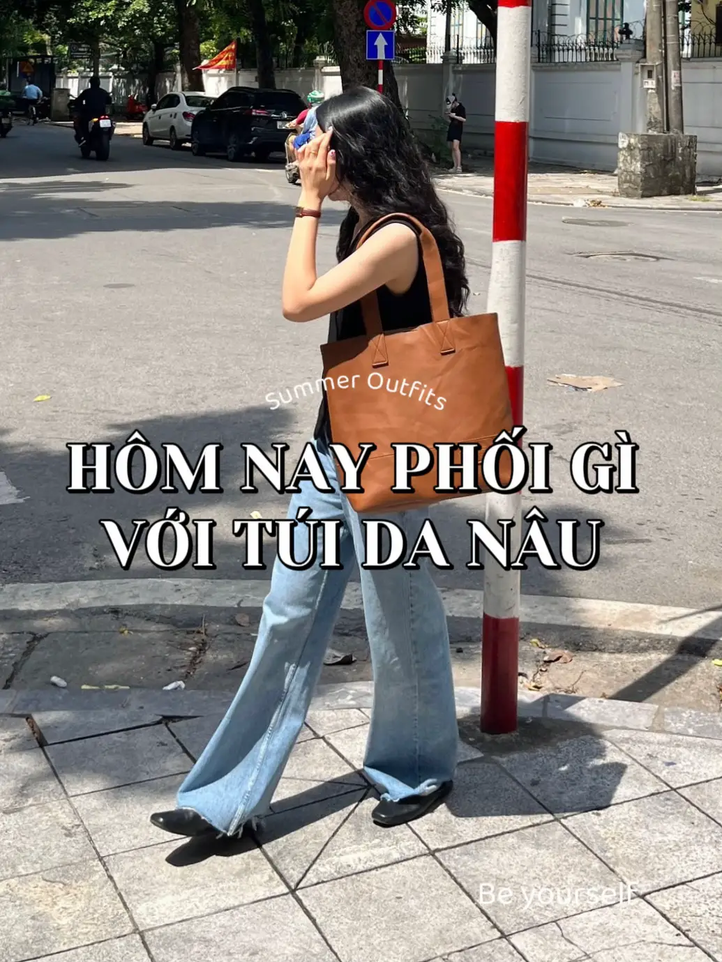 HÔM NAY PHỐI GÌ VỚI TÚI DA NÂU 👜👗 | Gallery posted by Hà Vy | Lemon8