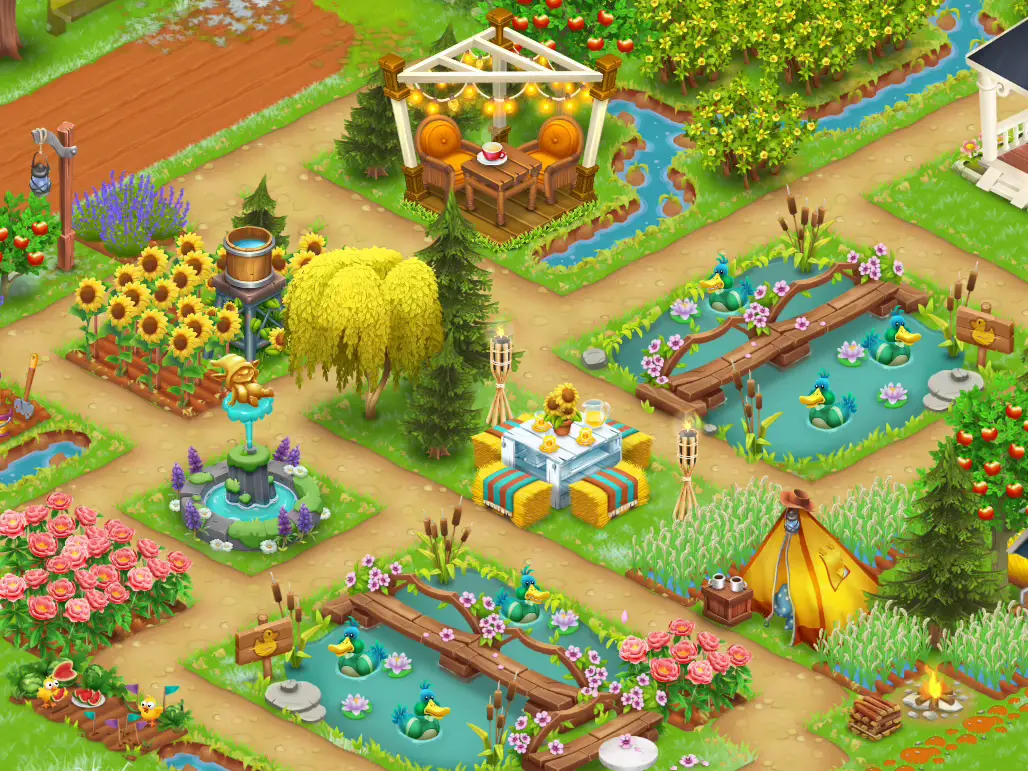 ไอเดียแต่งฟาร์ม Hayday 💖 | แกลเลอรีที่โพสต์โดย ⋆˚ Hi! Hayday𐙚 | Lemon8