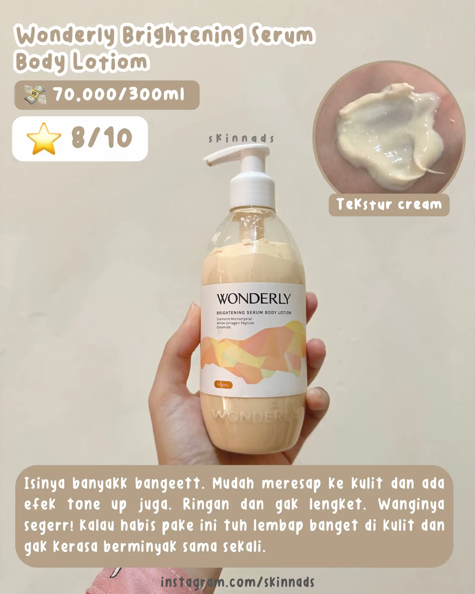Body serum mencerahkan MURAH LAGI! | Galeri diposting oleh Nadiah A ...