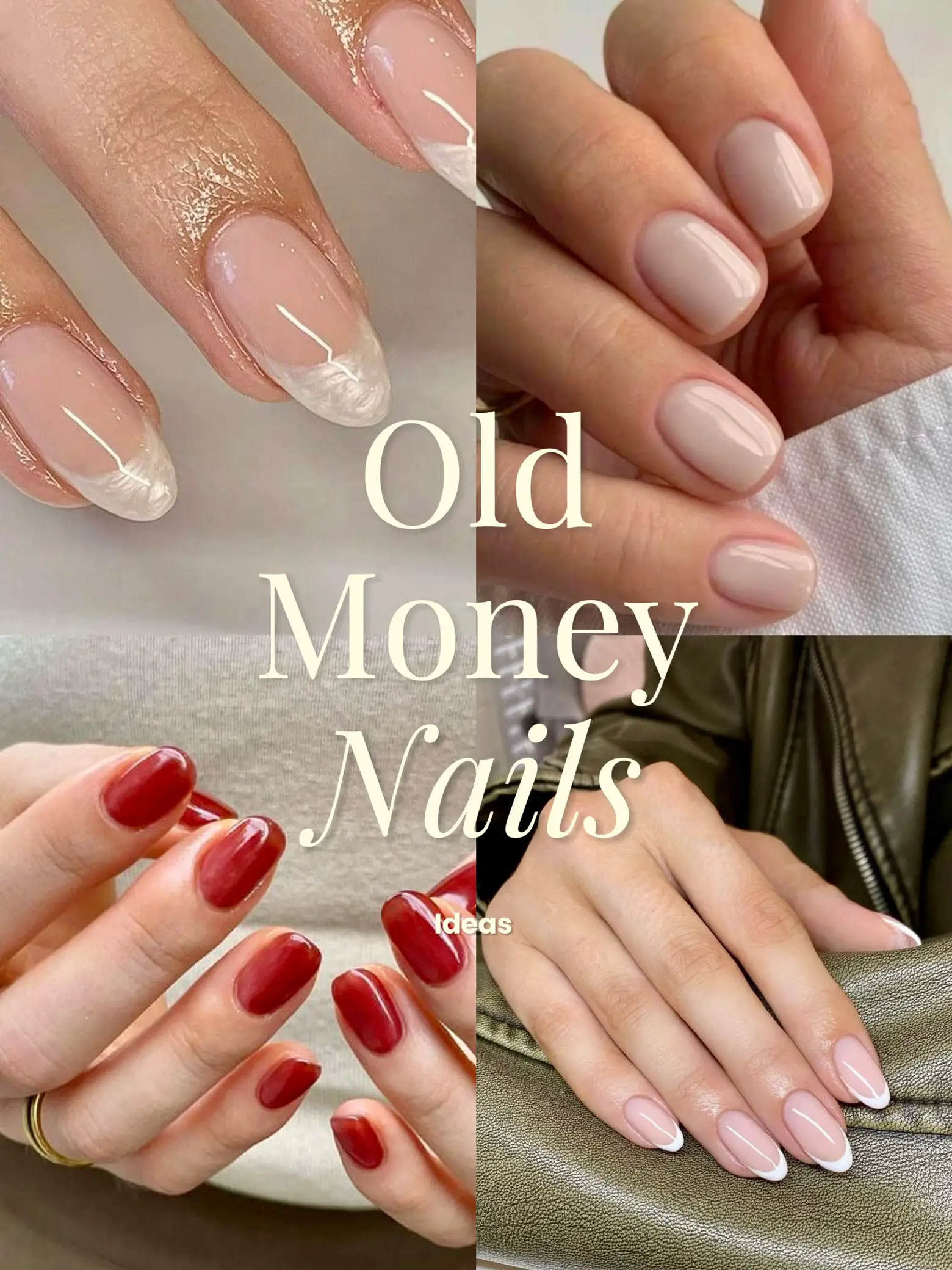 Timeless ‘OLD MONEY’ NAIL IDEAS🌙🪐 💵 | แกลเลอรีที่โพสต์โดย Jiny__lim ...
