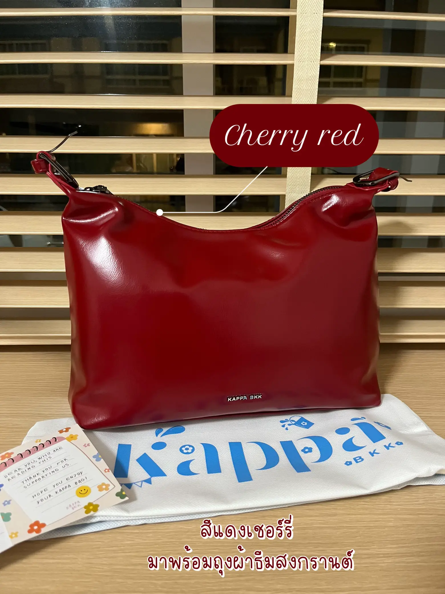 Kappa.bkk กระเป๋าที่สายแบกต้องถูกใจ คือรุ่น TAYLOR | แกลเลอรีที่โพสต์โดย Wayvii | Lemon8