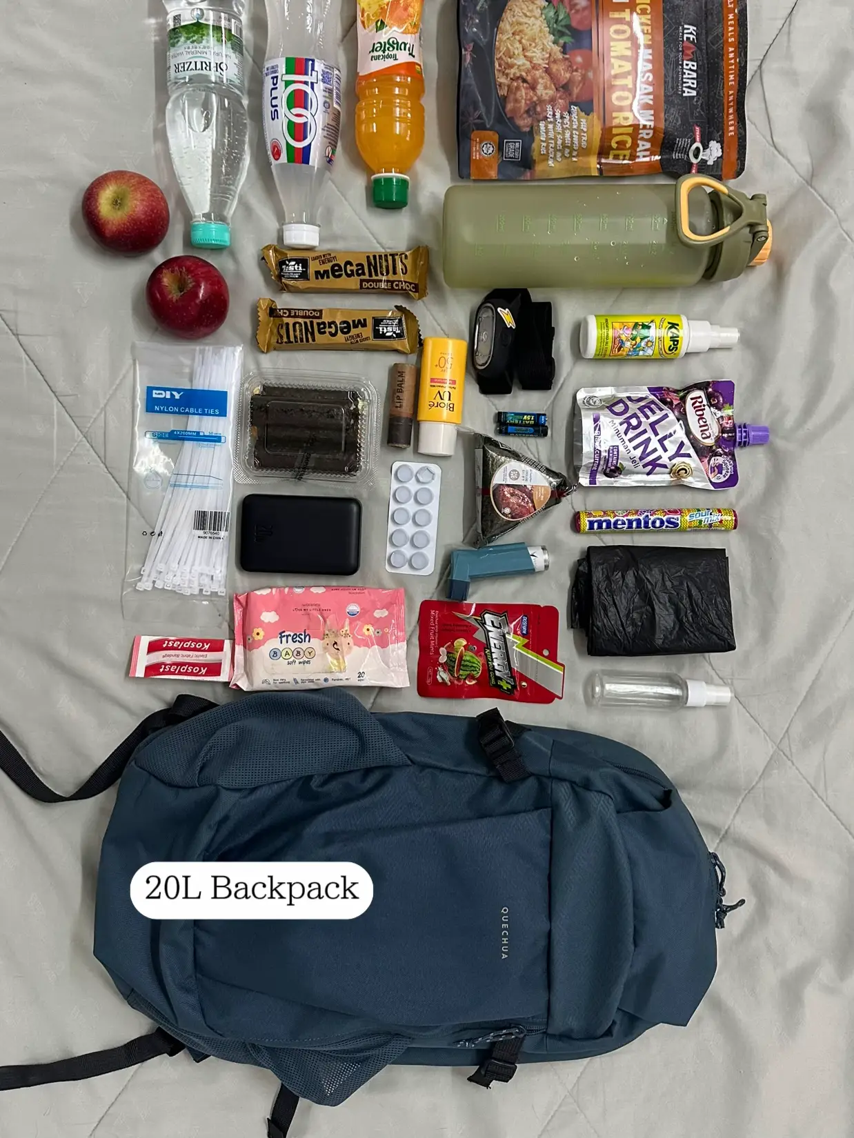 What I Pack for Daypack Hike | Galeri disiarkan oleh hanacameraroll ...