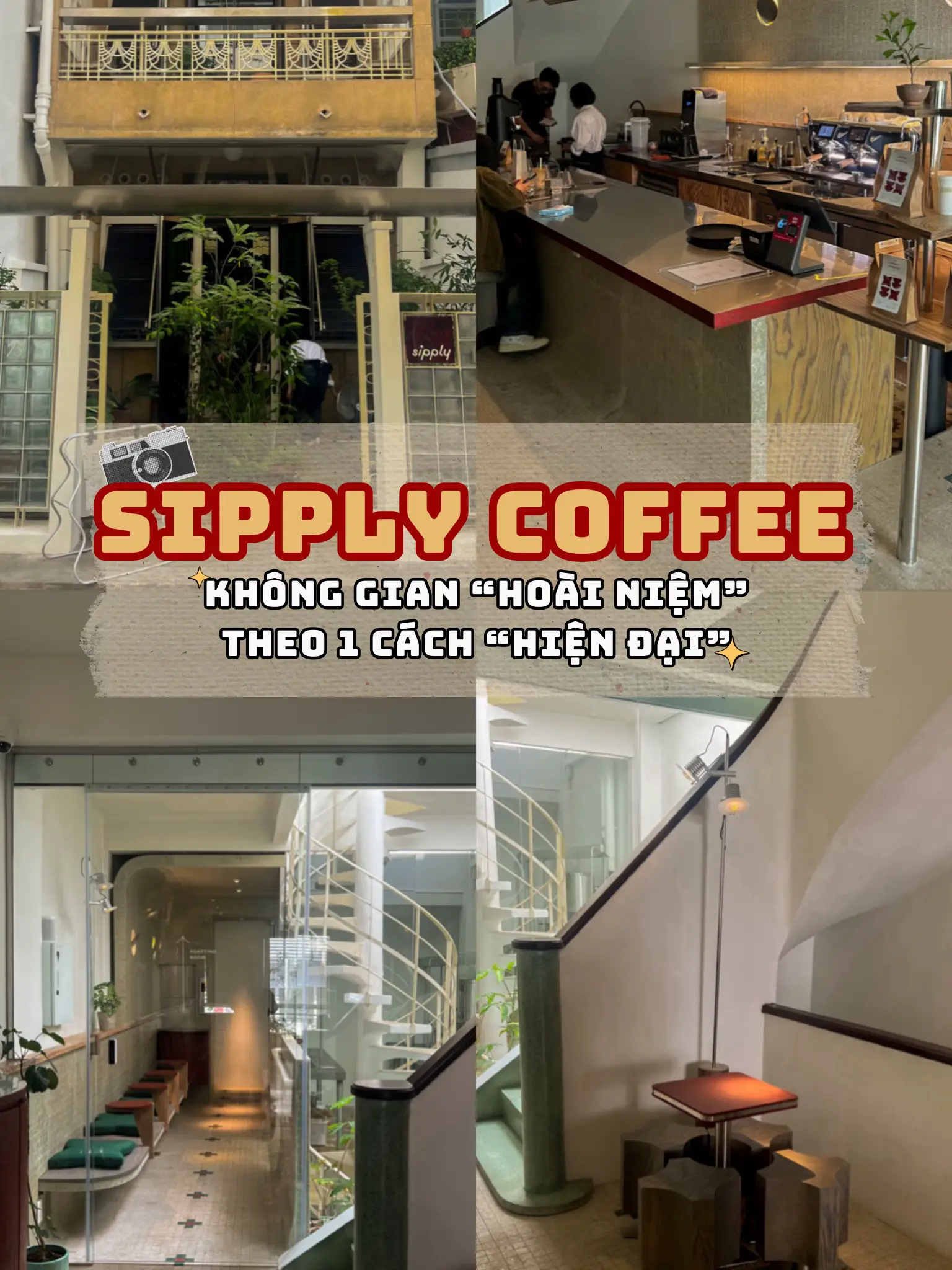 SIPPLY COFFEE - CÓ CẢ “HIỆN ĐẠI” VÀ “HOÀI CỔ” | Bộ sưu tập do Đi ăn Đi ...