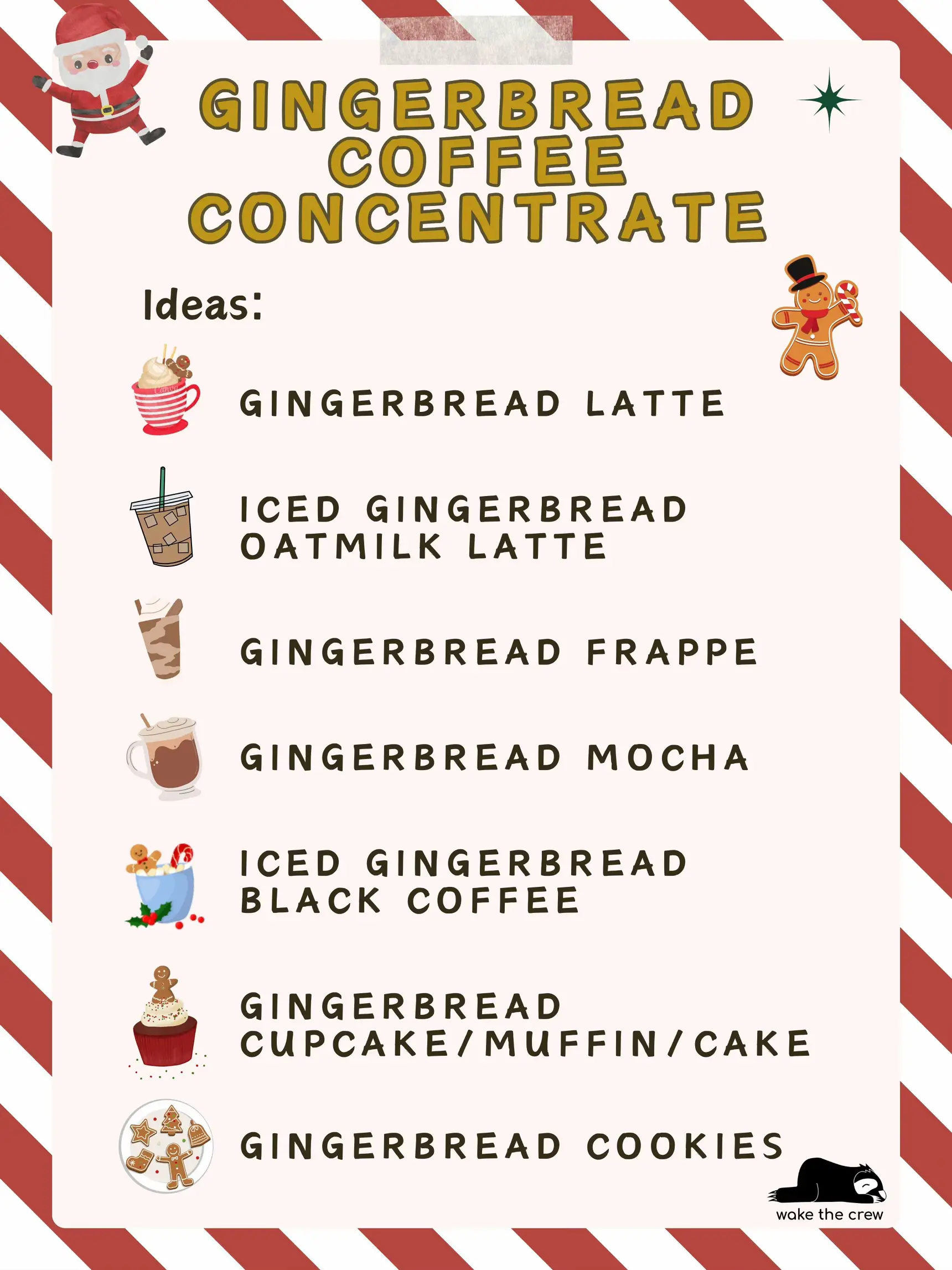 get your gingerbread hugs🧸🍪☕️*ੈ | Gallery posted by Wake The Crew | Lemon8